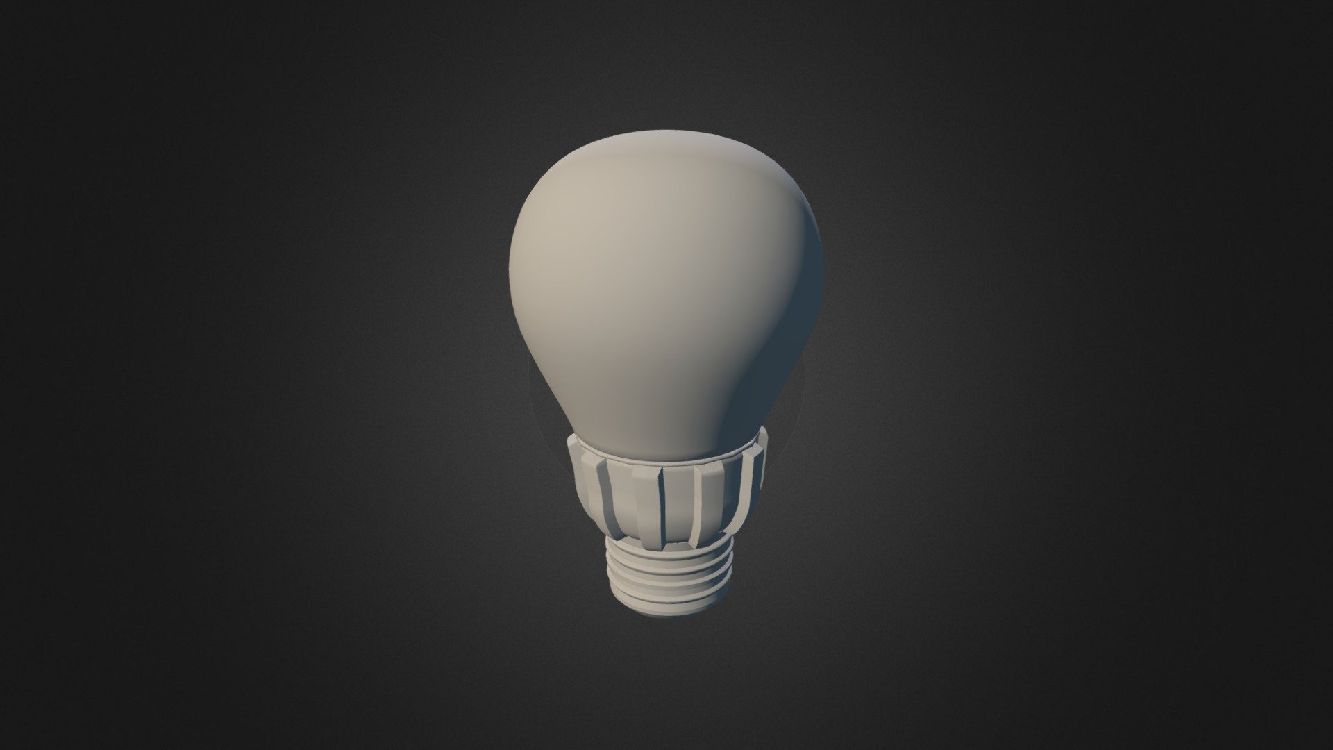 LED Bulb - 3D model by nathish [2747403] - Sketchfab