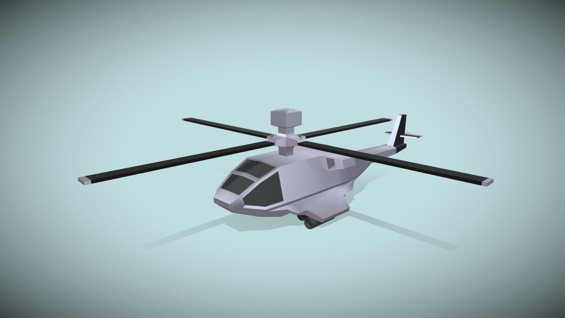 3D Sketchbook 9 - Simple Helicopter - Download Free 3D model by satkuri ...