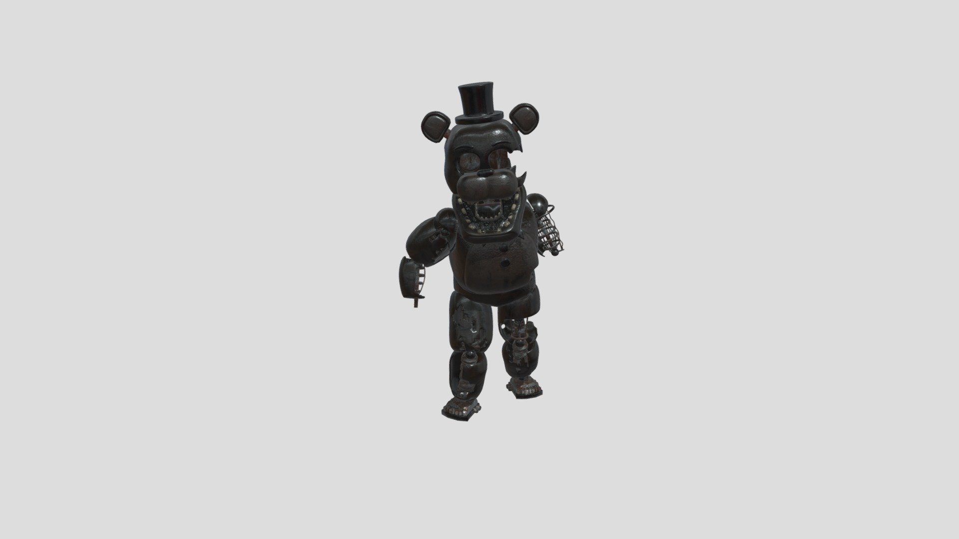 Burnt Freddy - Download Free 3D model by Limónarts3D (@Limomarts3D ...
