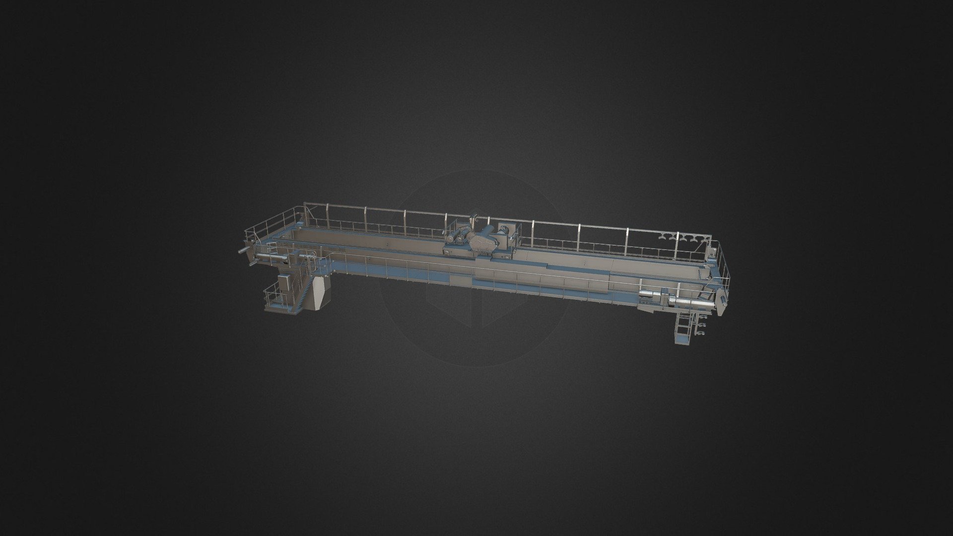 Bridge Crane (for the Raduk company) - 3D model by AlenaSv99 [274857e ...