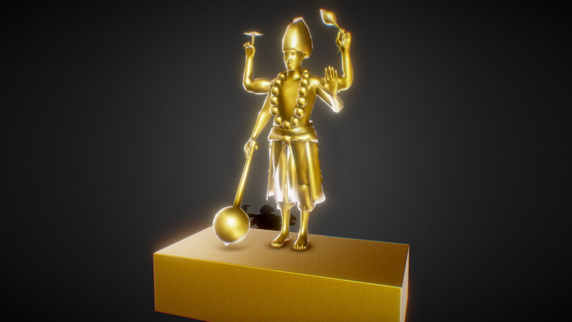 Narayan's Sculpture - Download Free 3D model by lord_hypersonic [274b60f] - Sketchfab