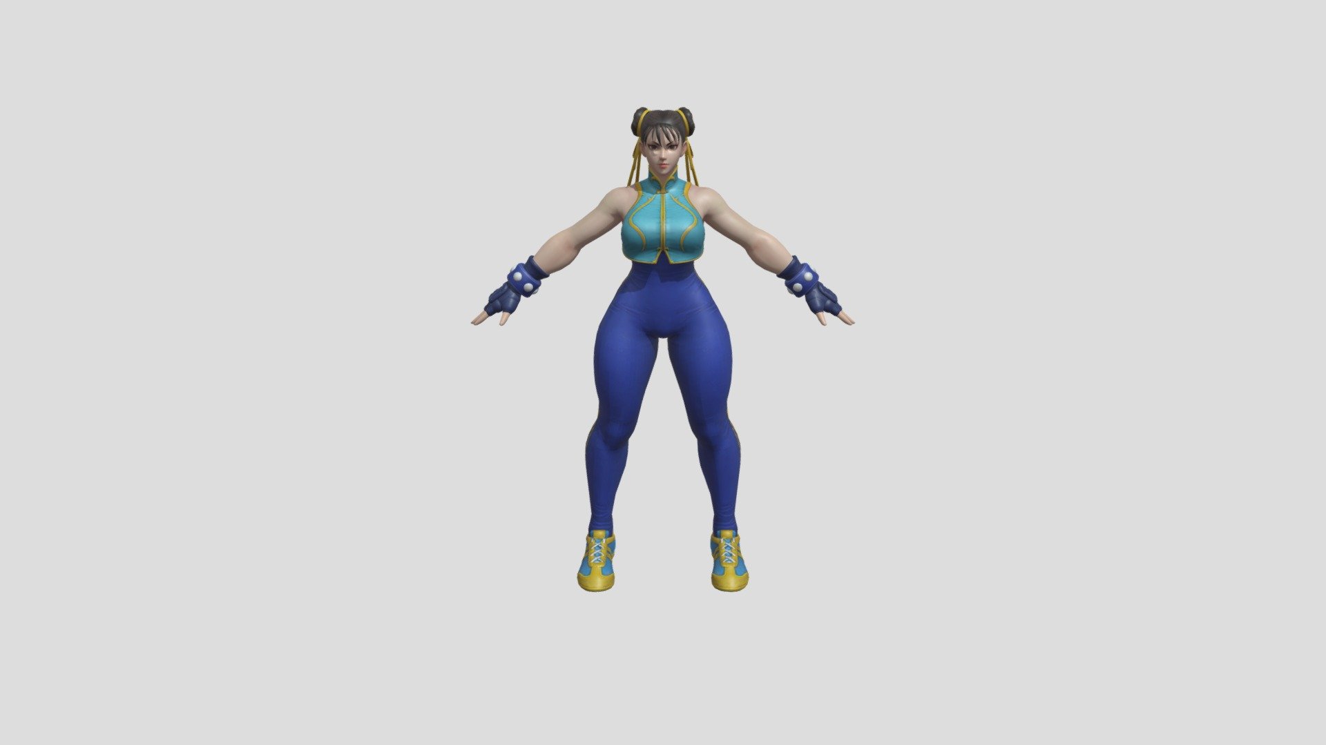 Chun Li (Classic) - KOF All Stars - Download Free 3D model by ...