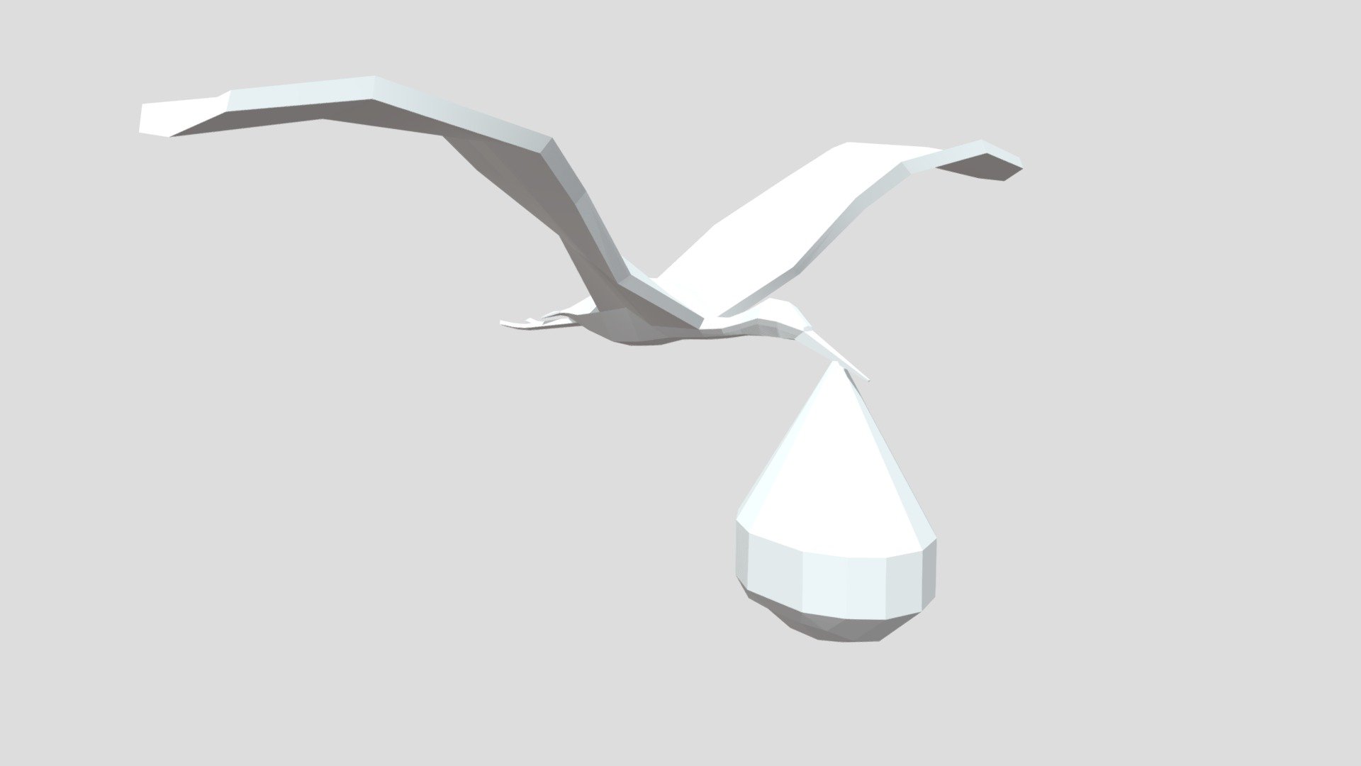 Stork - 3D model by Manopoli (@etsigonakis) [274f208] - Sketchfab