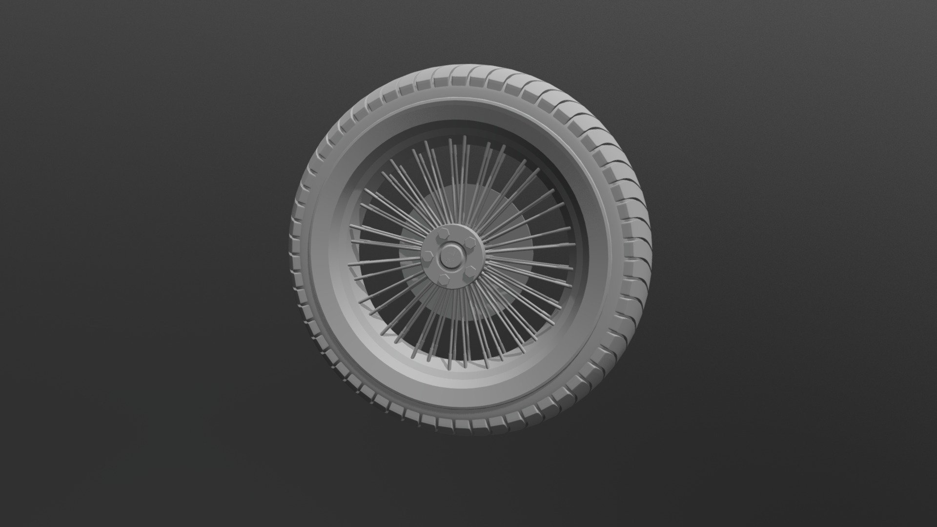 modeling a wheel Var 1 - 3D model by PeterKi [2751f5b] - Sketchfab