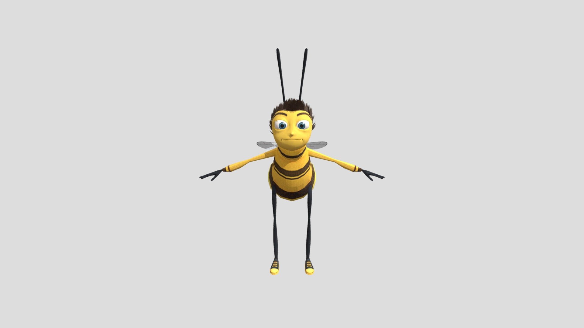 Barry B Benson Rig (Bee Movie) - Download Free 3D model by Guilherme ...