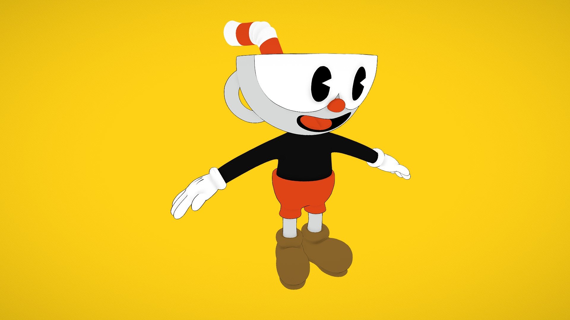 Cuphead - 3D model by JojoSp [275638b] - Sketchfab