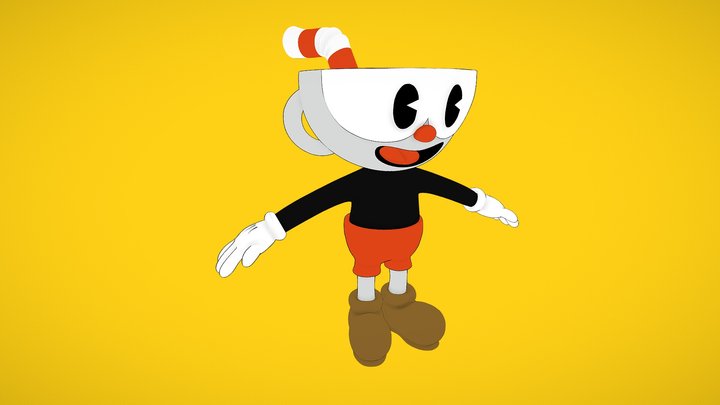 Cuphead 3D models - Sketchfab