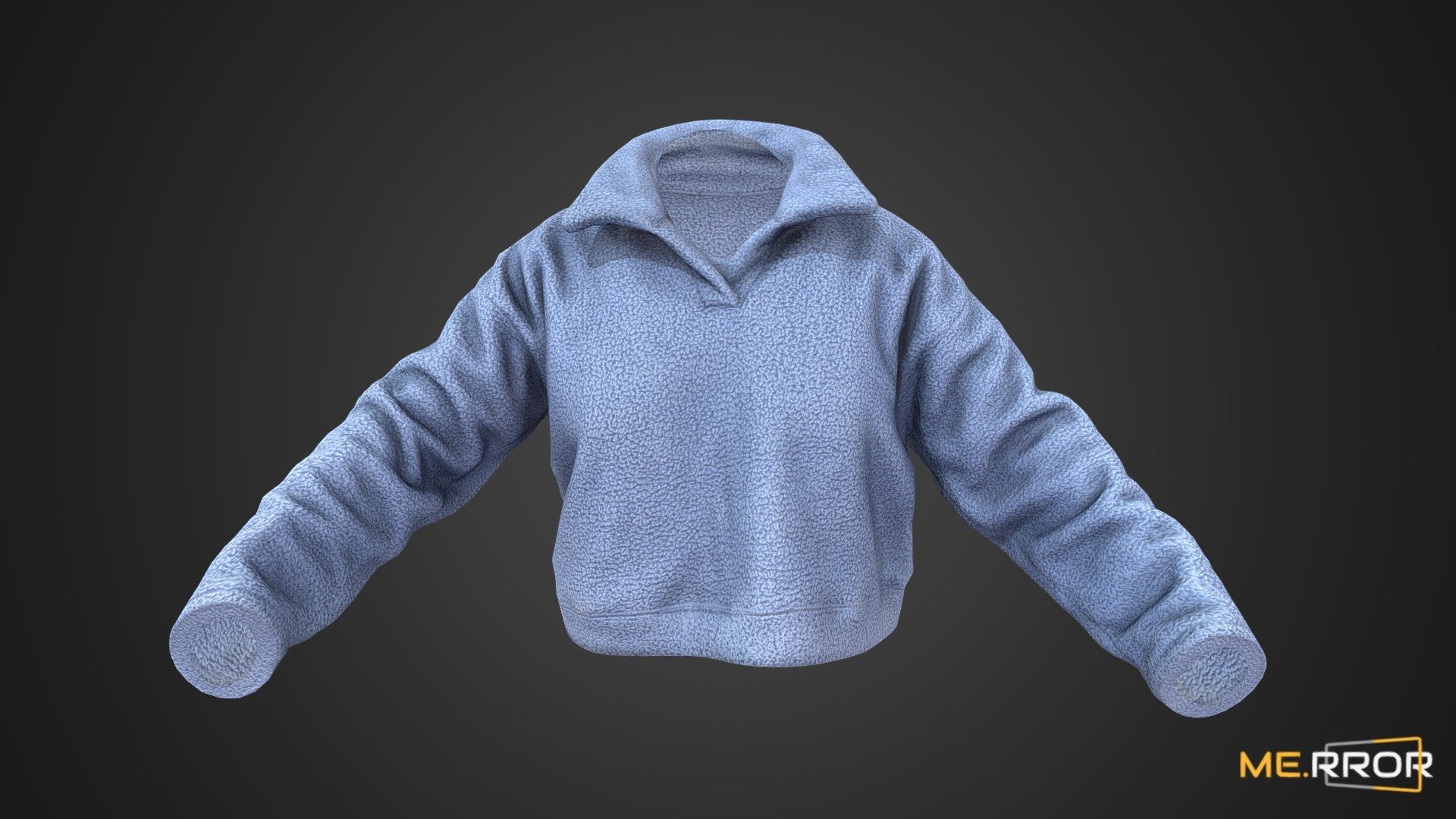 [Game-Ready] Blue Fleece Jacket - Buy Royalty Free 3D model by ME.RROR ...