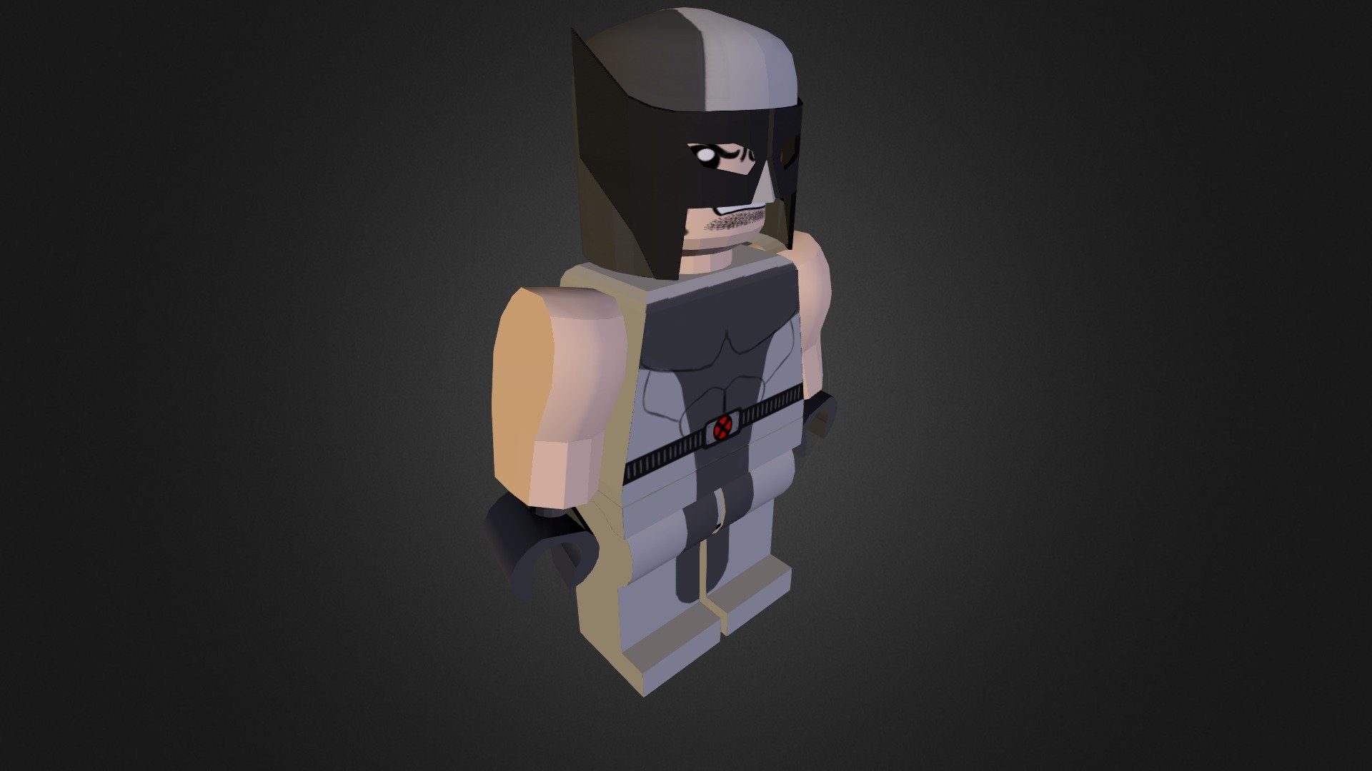 Lego Wolverine X-force costume minifig - 3D model by rhys.lawson ...