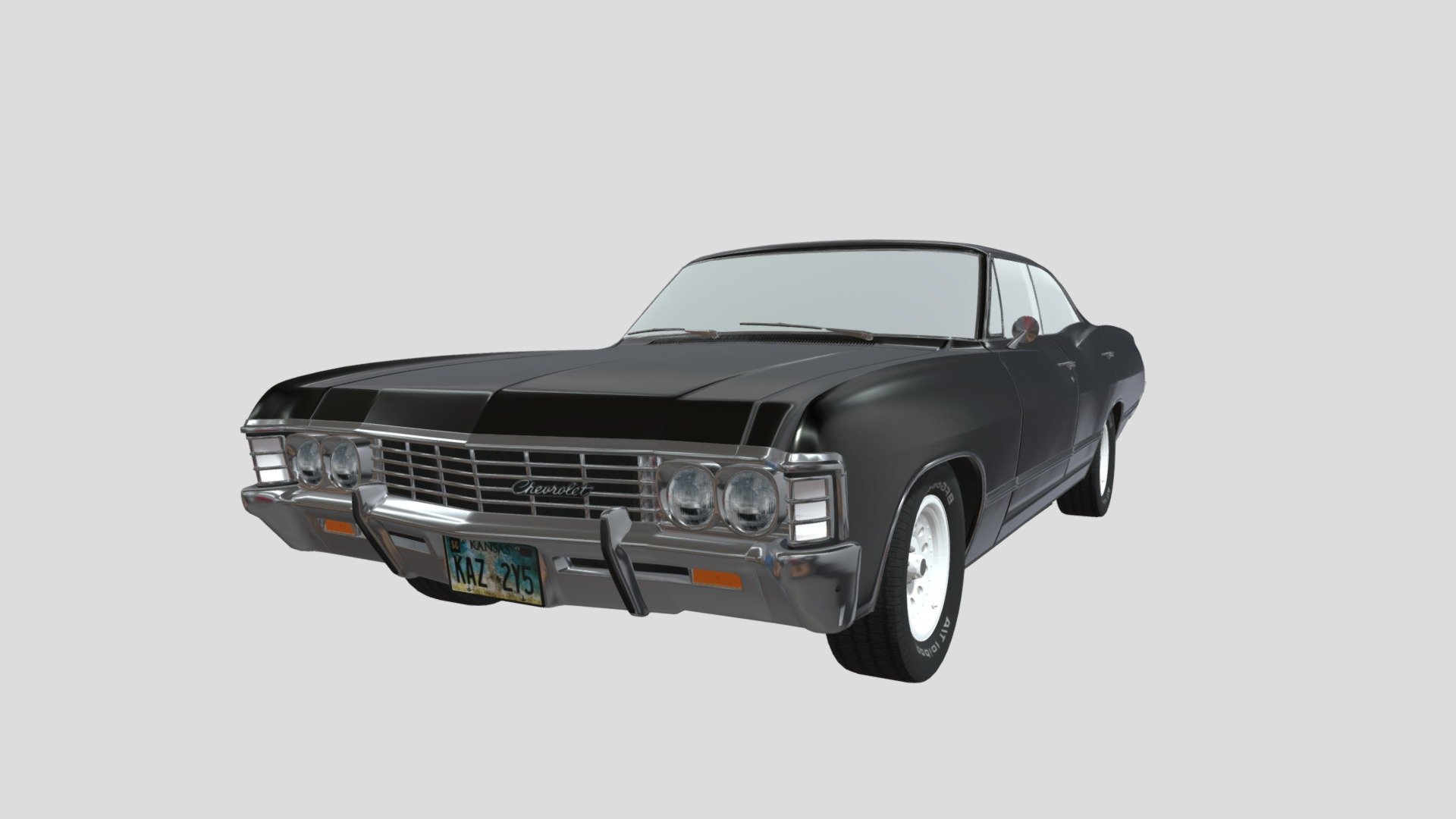 Chevrolet Impala 1967 - 3D model by MAY (@popiji308) [27570f0] - Sketchfab