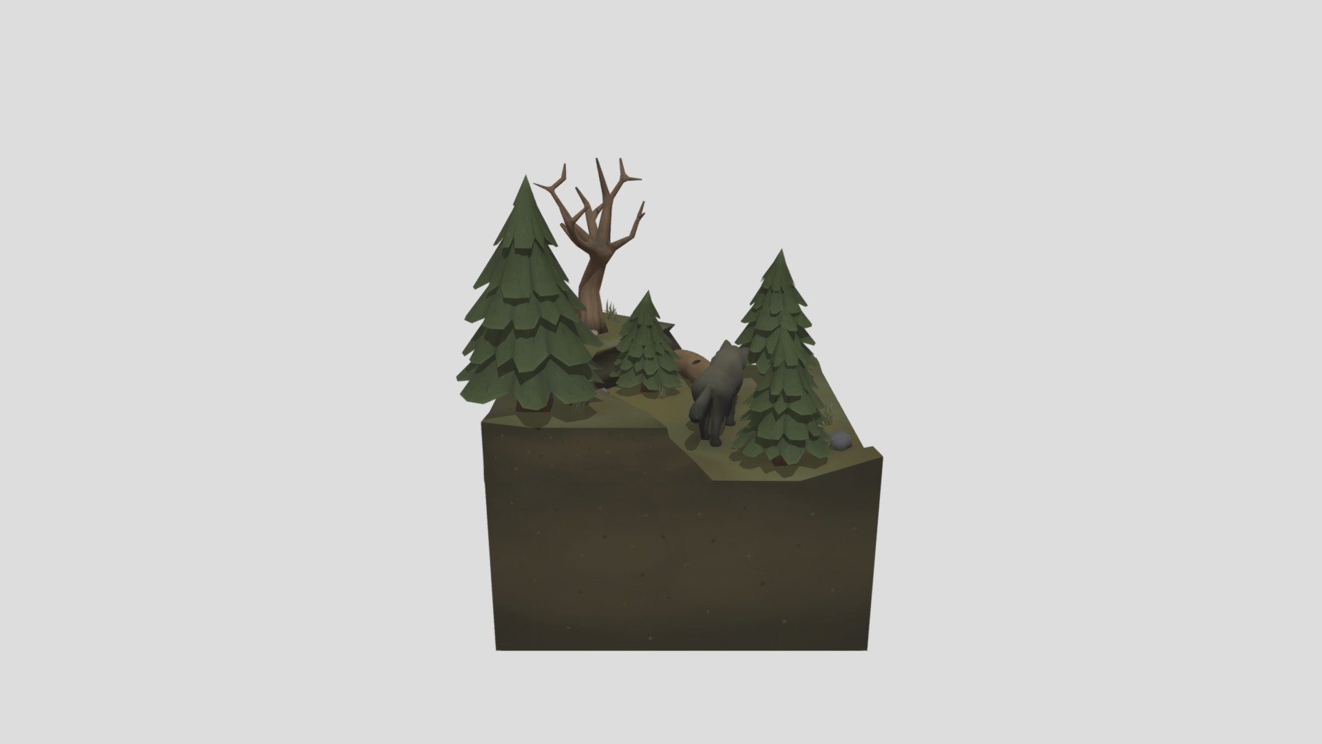 Hide and seek - 3D model by elyz [275829a] - Sketchfab