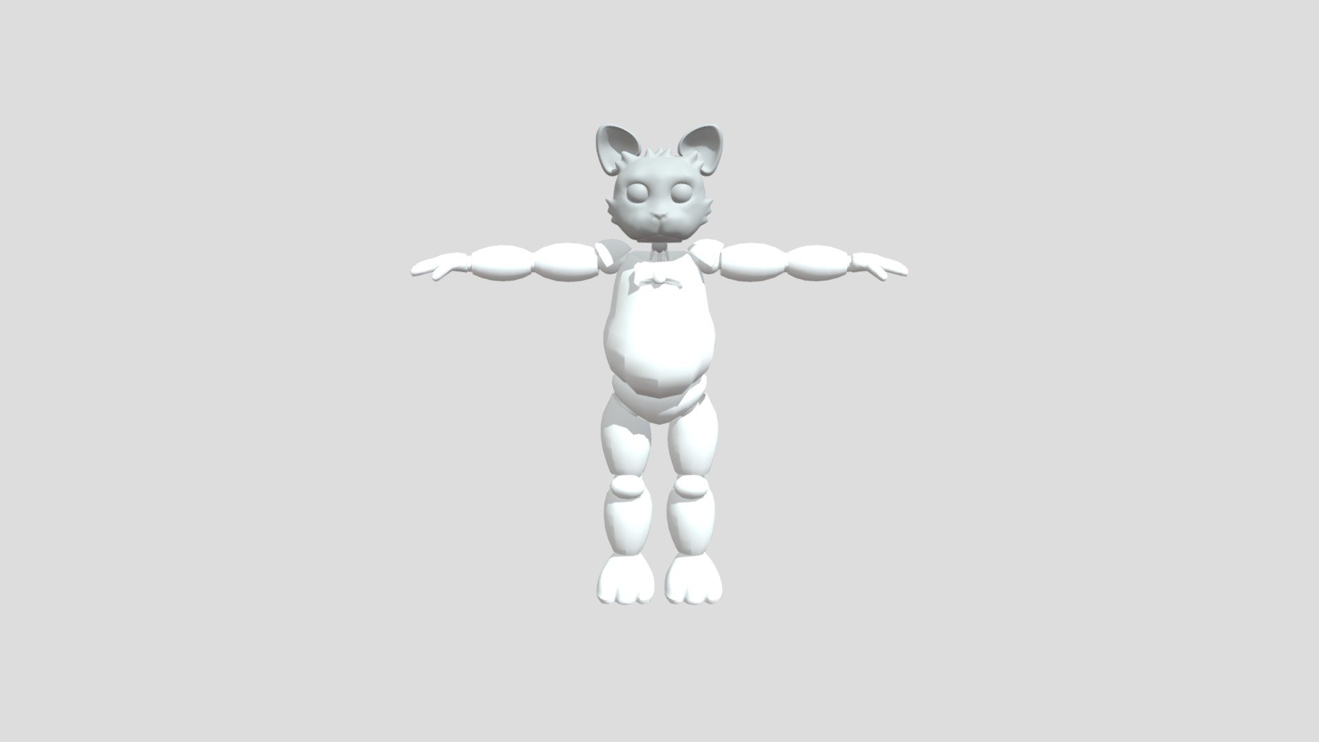 FNAF Cat - 3D model by Morgan Lecrone (@morganlecrone) [275a5f2 ...