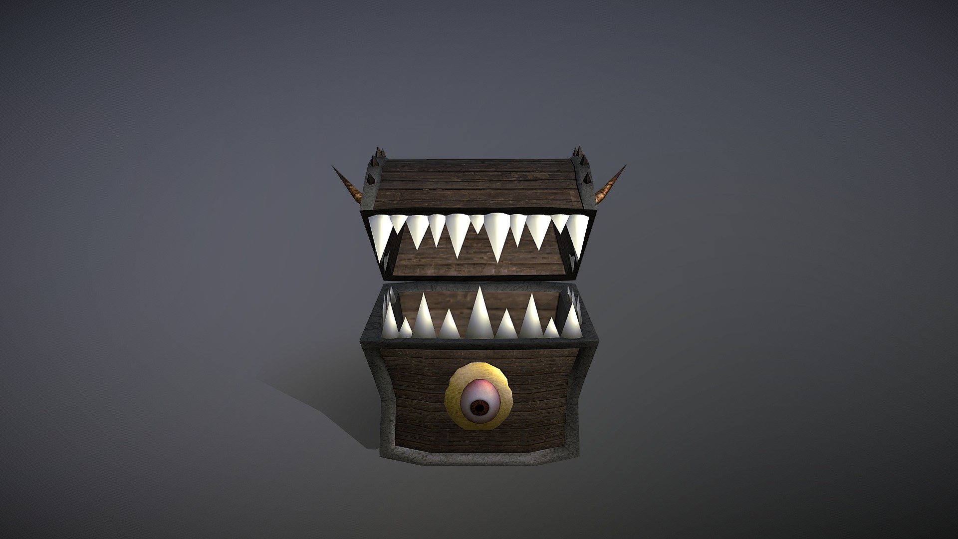 Monster Chest - 3D model by KNORK [275aad1] - Sketchfab