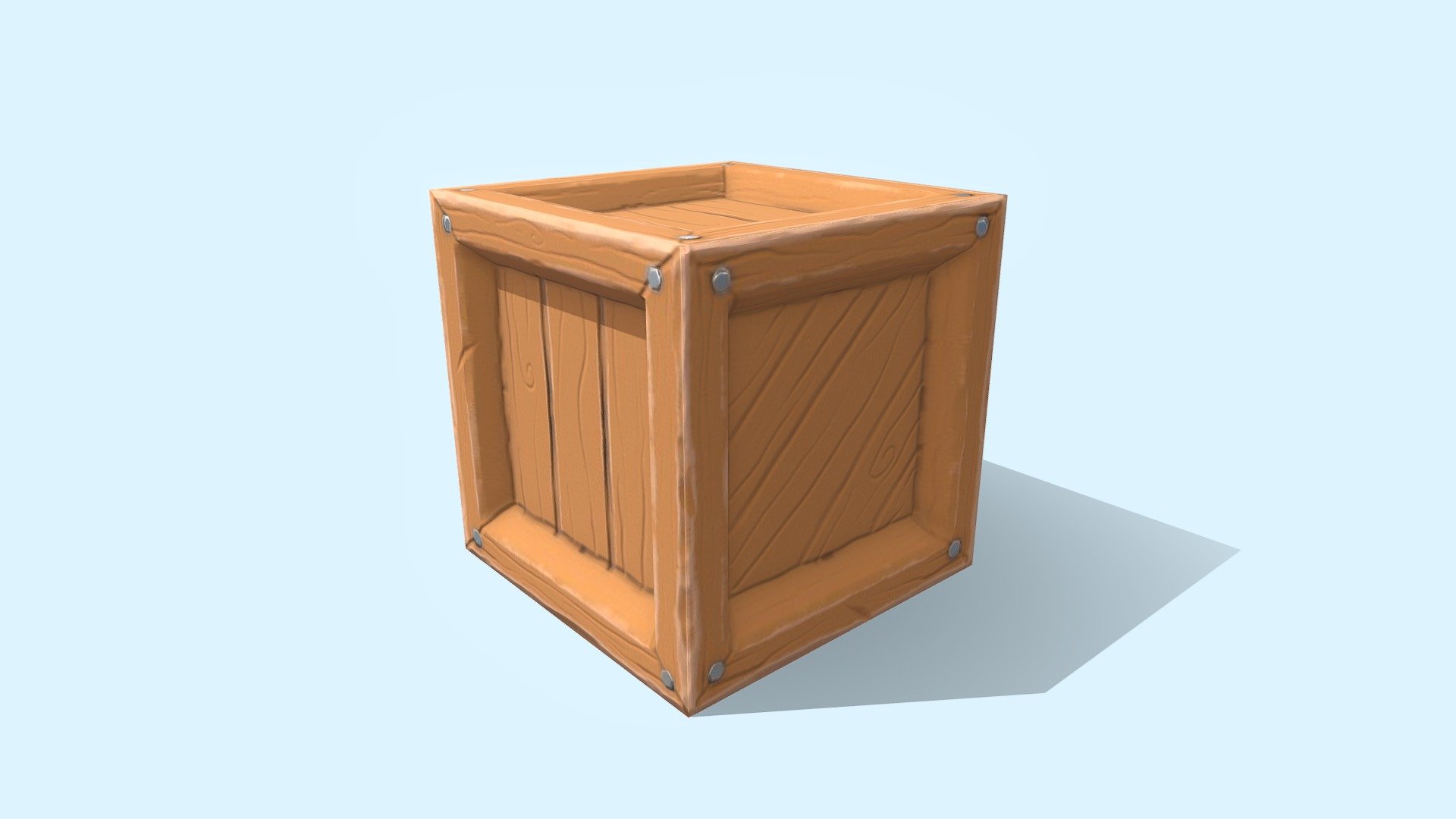 Stylized Crate - Download Free 3D model by Discover (@Discovered ...