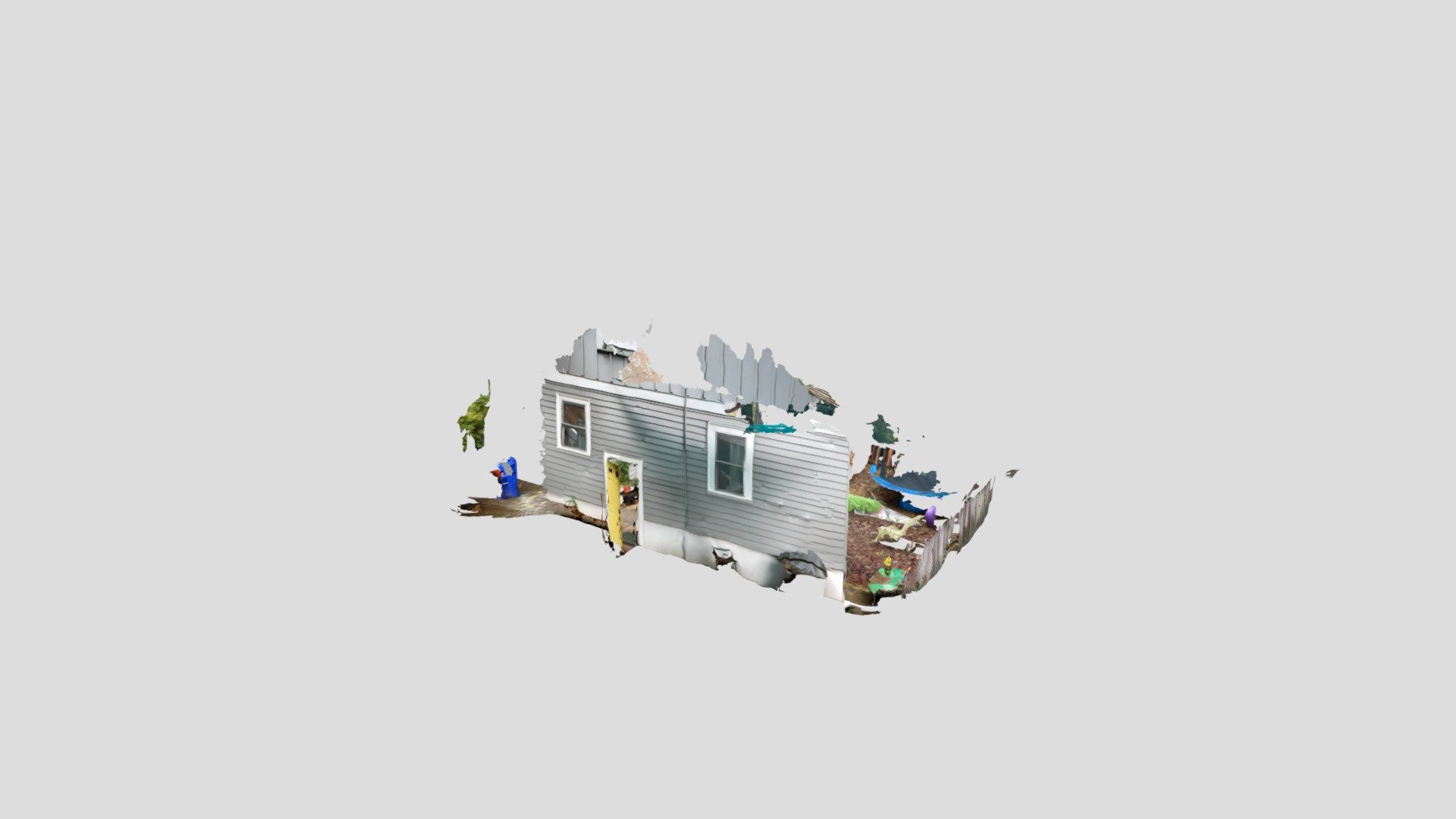 Backyard - 3D model by Stephen.Claypool [275acf5] - Sketchfab
