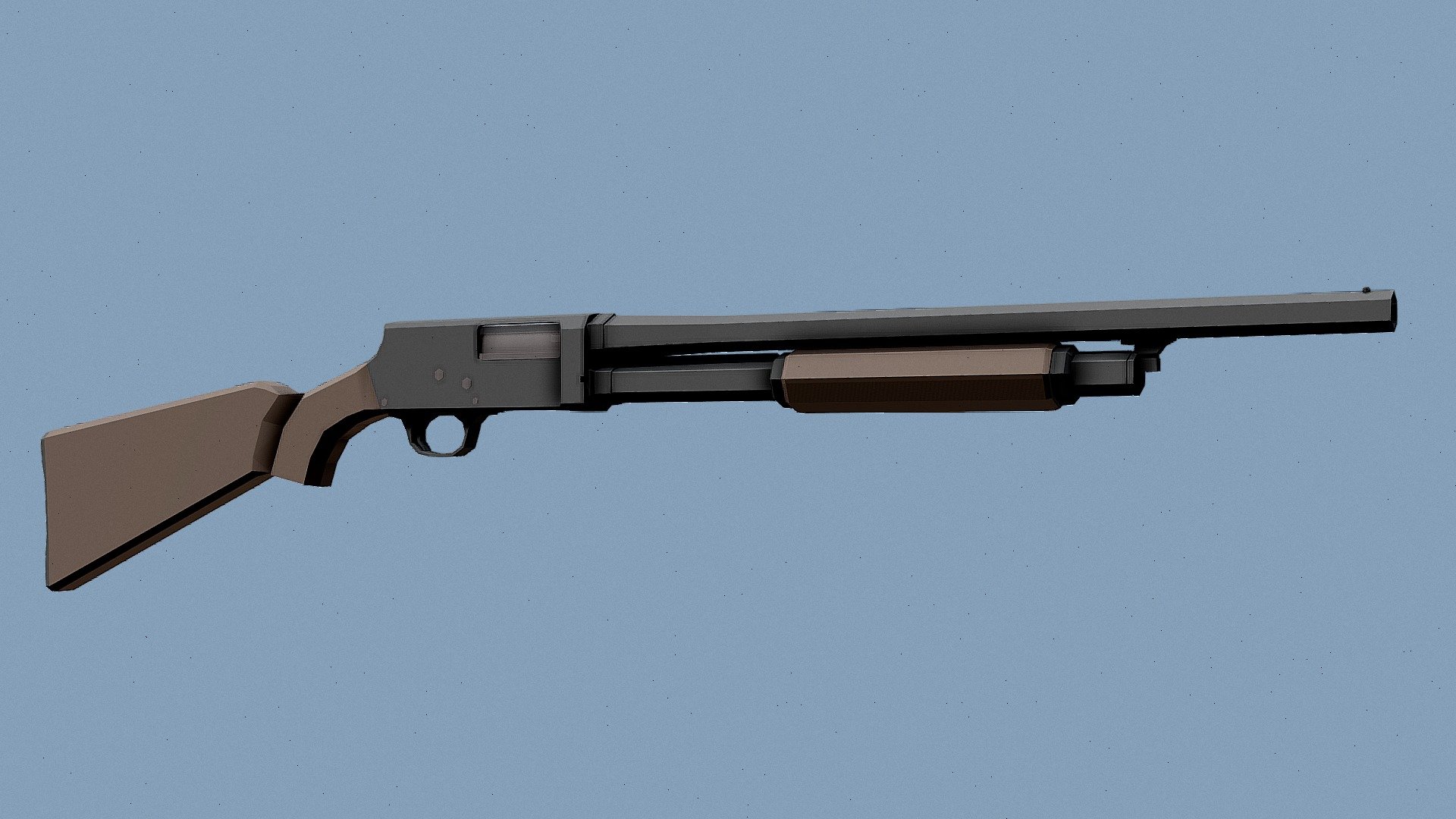 Low-Poly Stevens Model 520A - Download Free 3D model by TastyTony [275af36] - Sketchfab