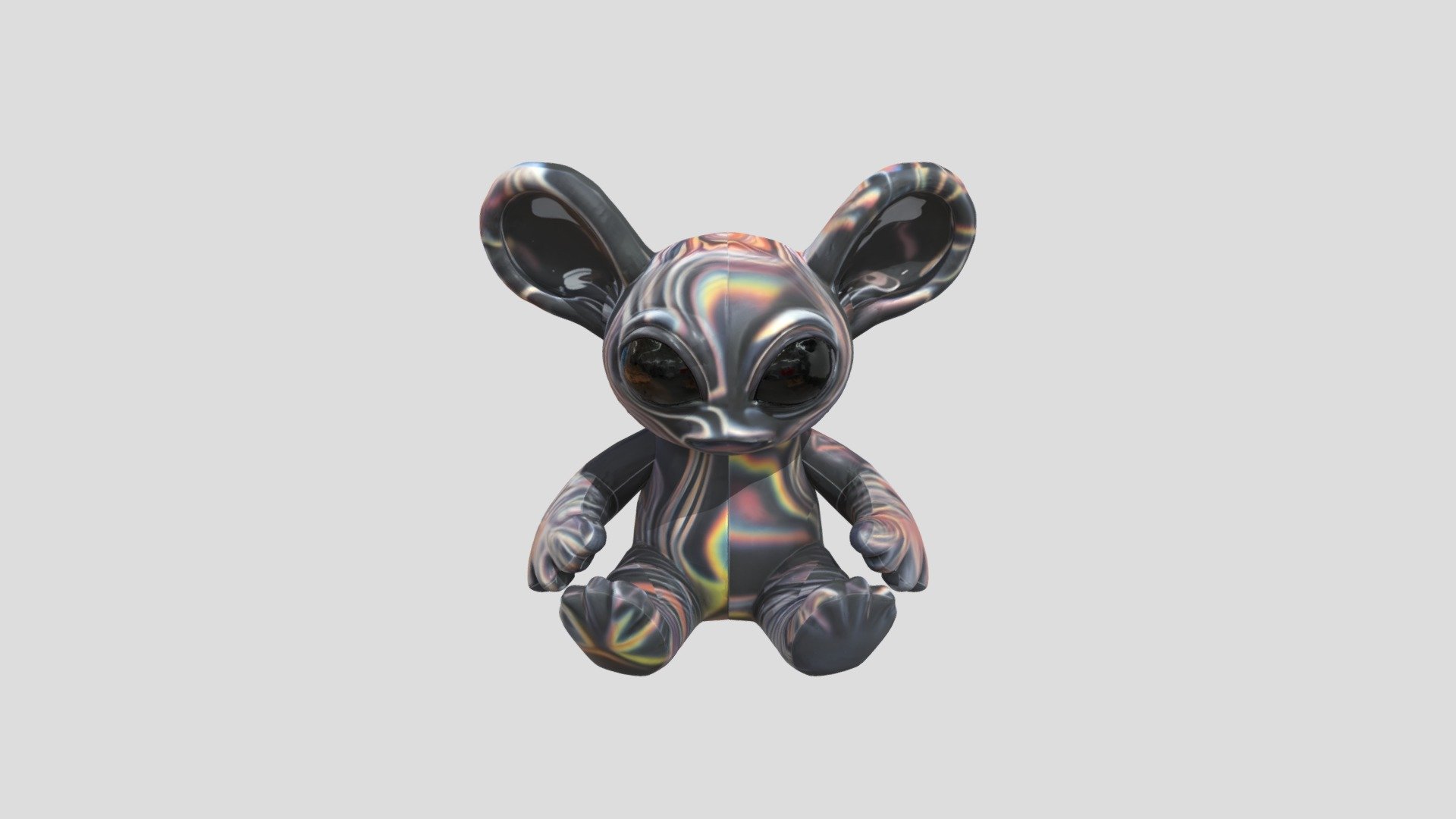 Iridescent Void Marauder / Psychedelic Plush - 3D model by stemple ...