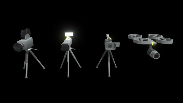 Cameras 3D models - Sketchfab