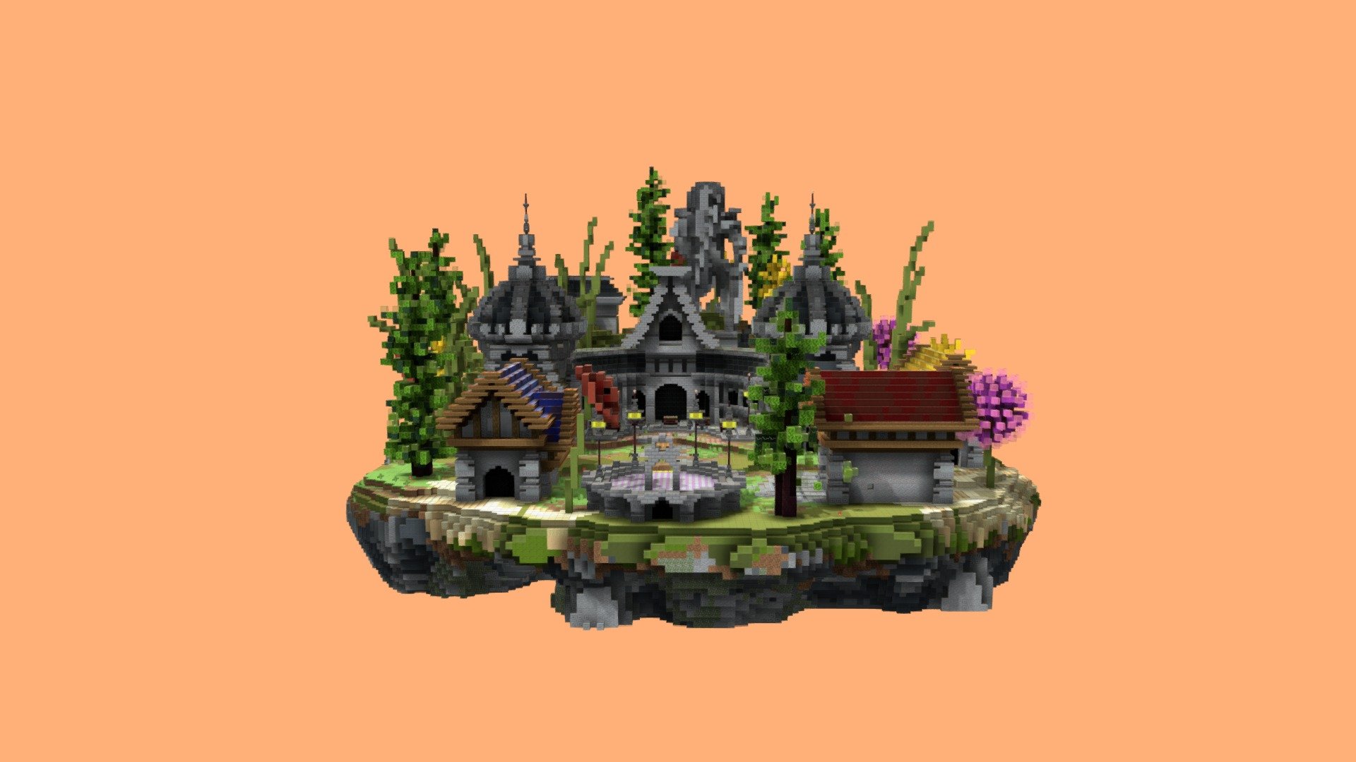 Brawnlyn Castle - CBA 2 Craft - 3D model by AstriumMC (@astriummc.com ...