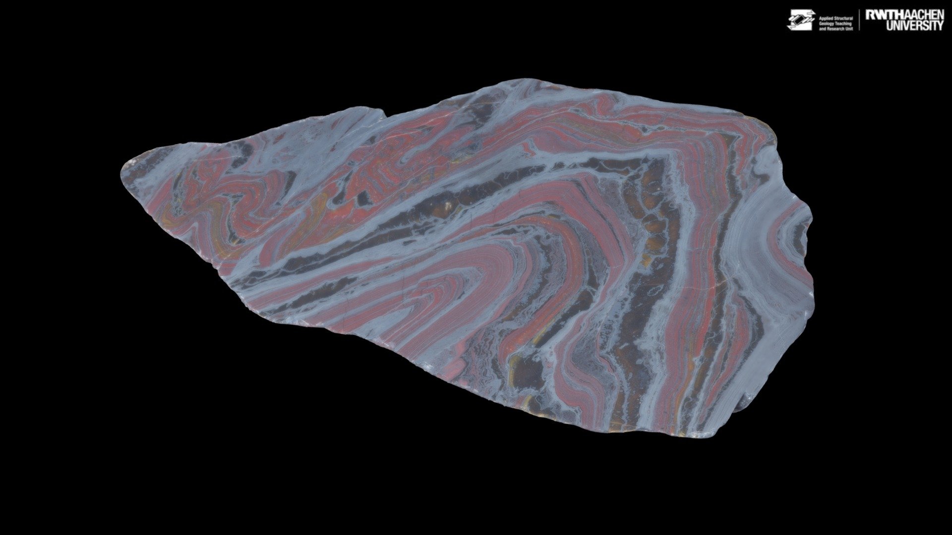Spcm6 | Metamorphic Rock | Banded Iron Formation - 3D model by Applied ...