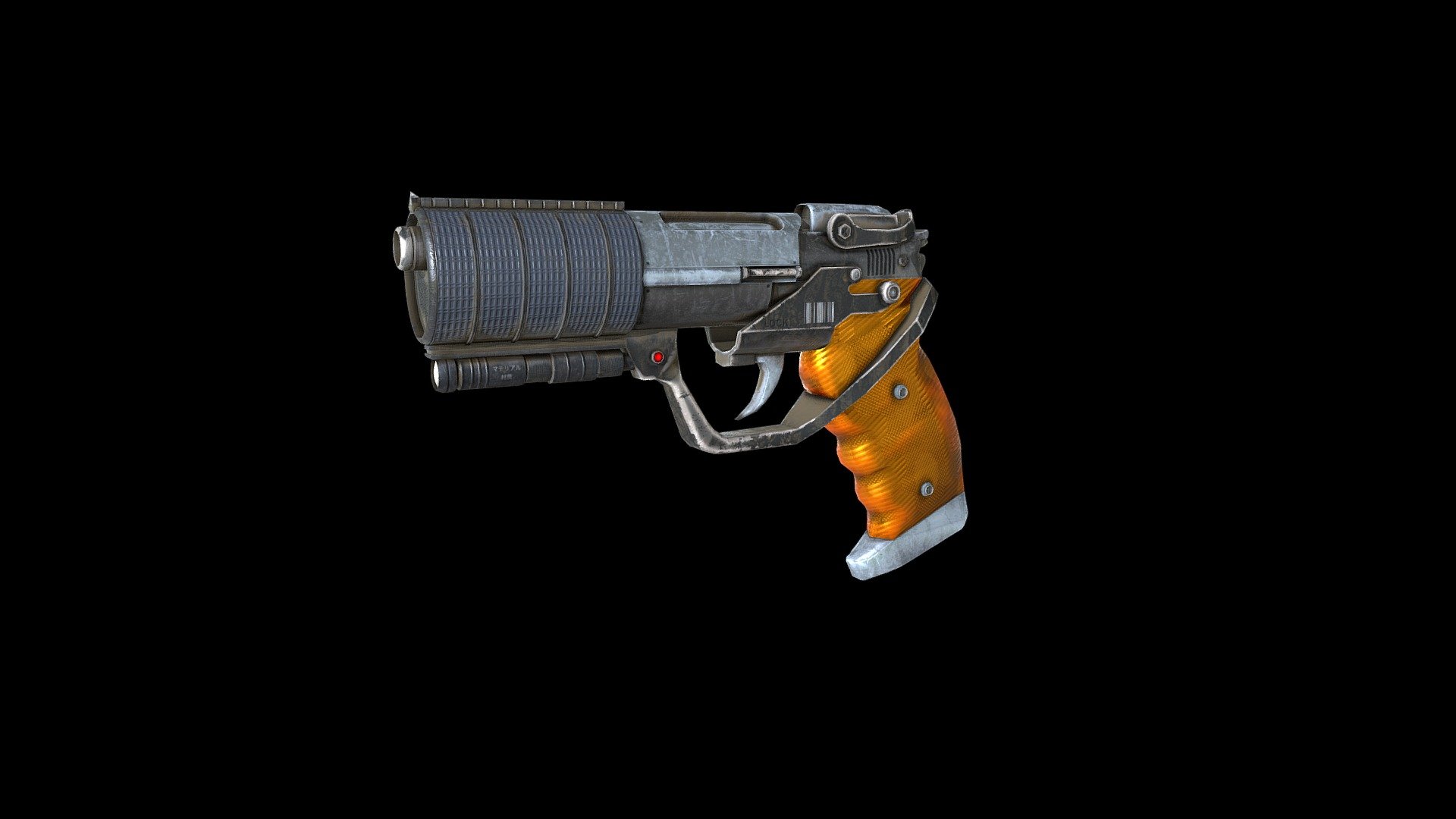 Blade Runner - Blaster - 3D model by Alex Nash (@doosakidd) [275fecd ...