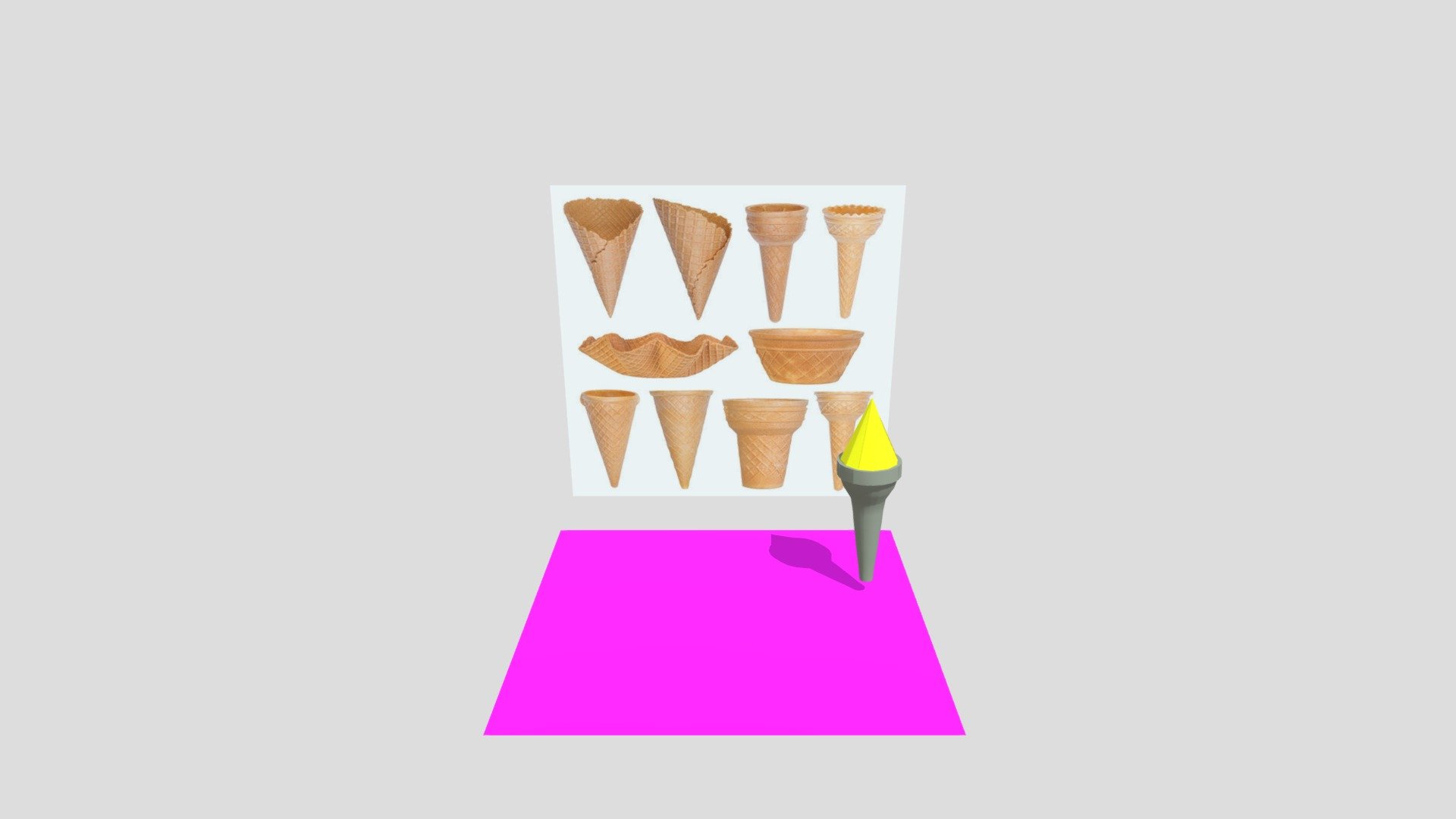 Icecream - 3D model by andrewgraham01 [276031b] - Sketchfab