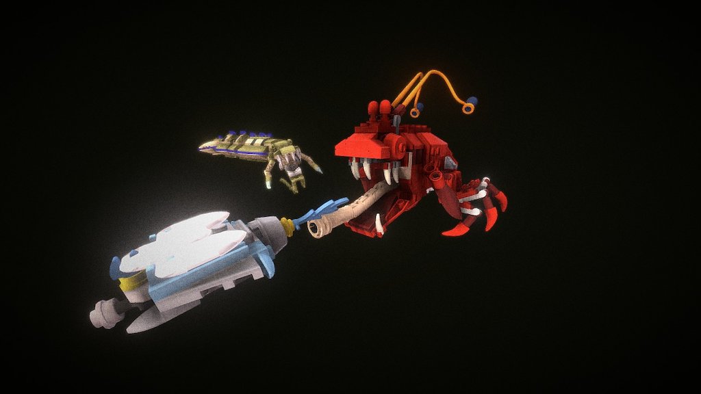 Naboo Underwater Bricks - 3D model by Lizard (@Lizard-MotionFilms ...