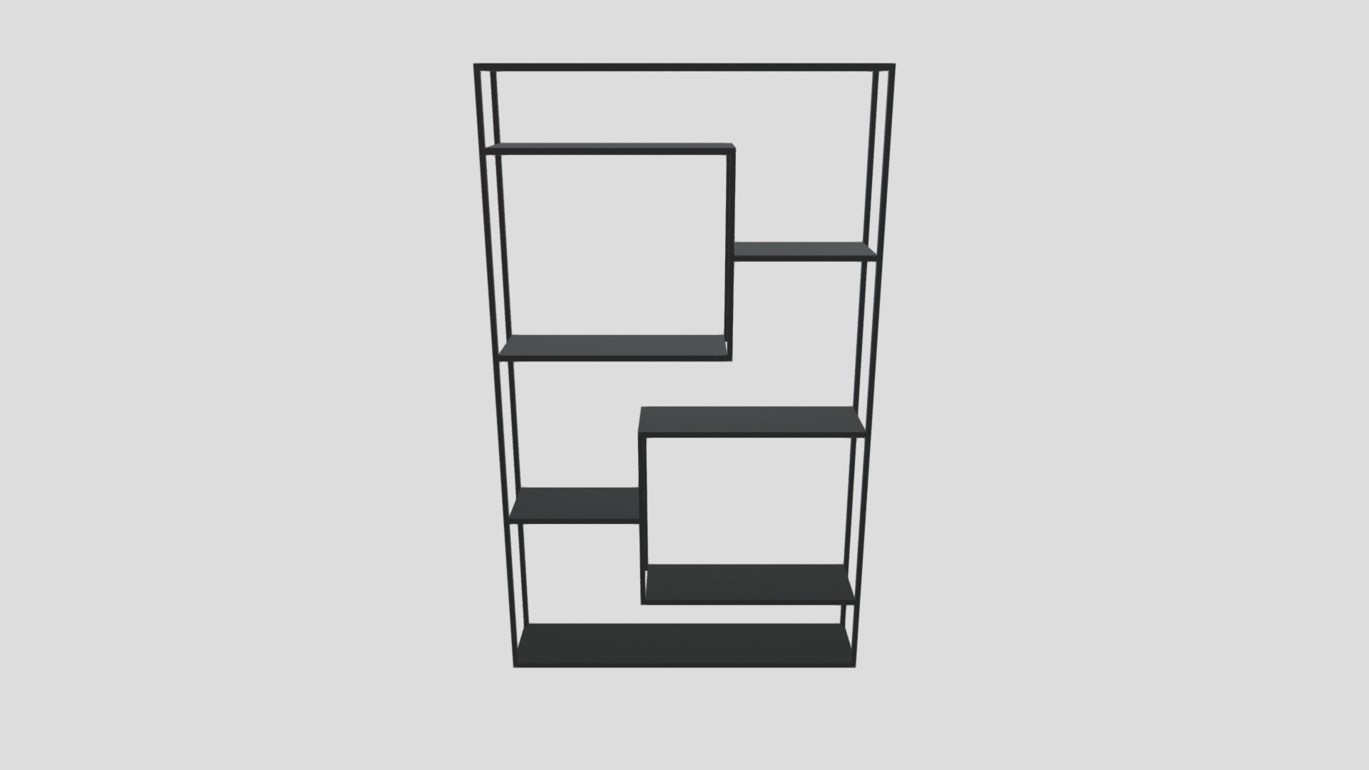Multi Stack Offset Shelf - Download Free 3D model by RDS-za [27606de ...