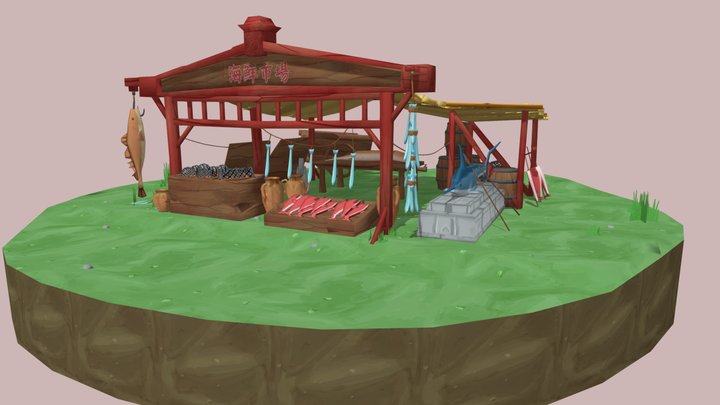 Fishmarket 3D models - Sketchfab
