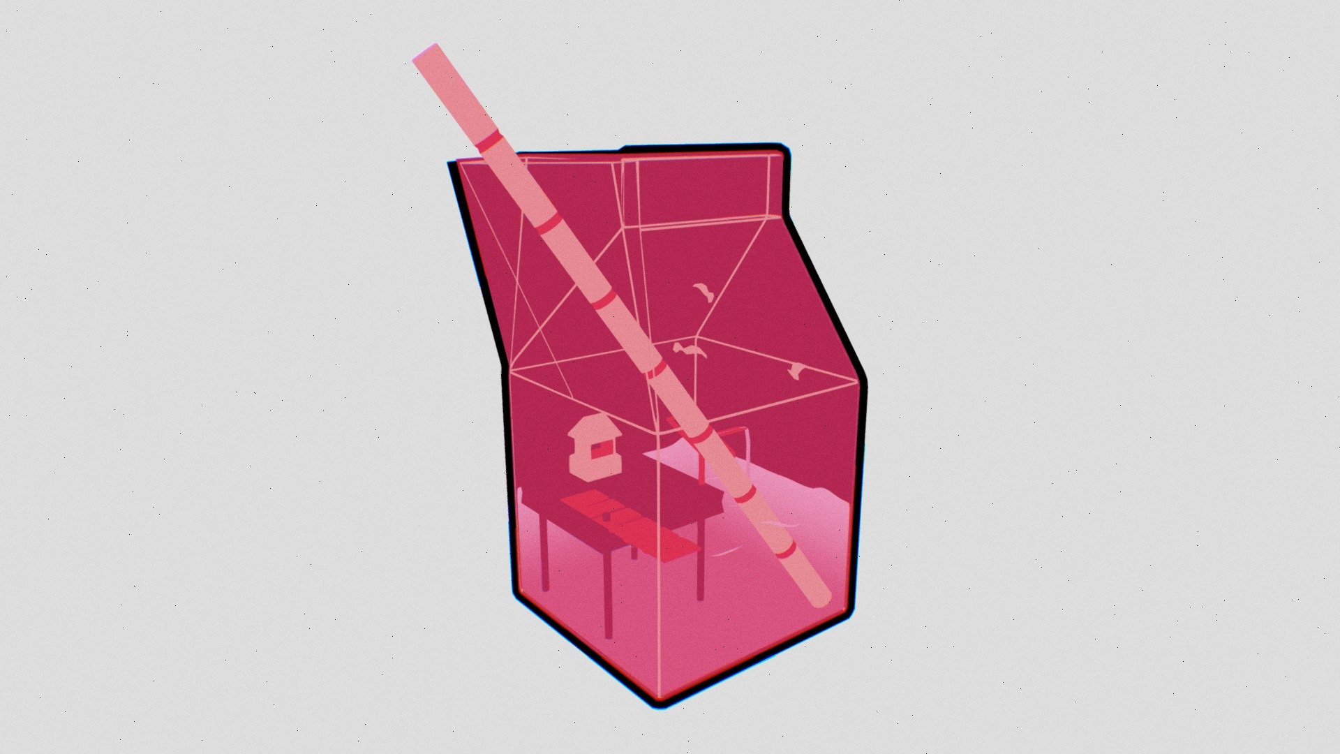 Milk Carton (Blender School Project) - 3D model by dayuchuu [276260a ...