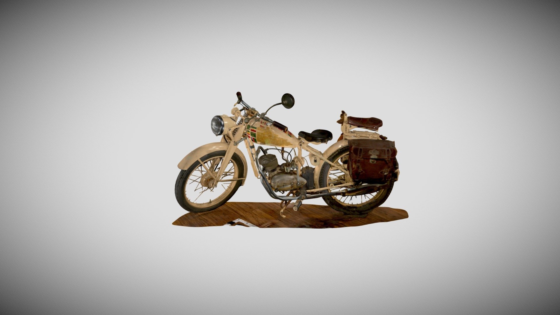 Adventure Motorcycle - 3D model by Hyperacuity (@GregDowning) [276433e ...