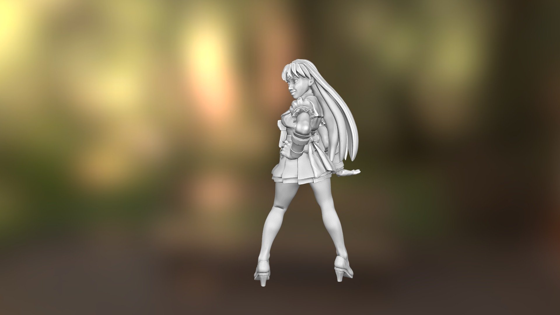 Sailor Mars D&D Miniature - Buy Royalty Free 3D model by Ethan Savage ...