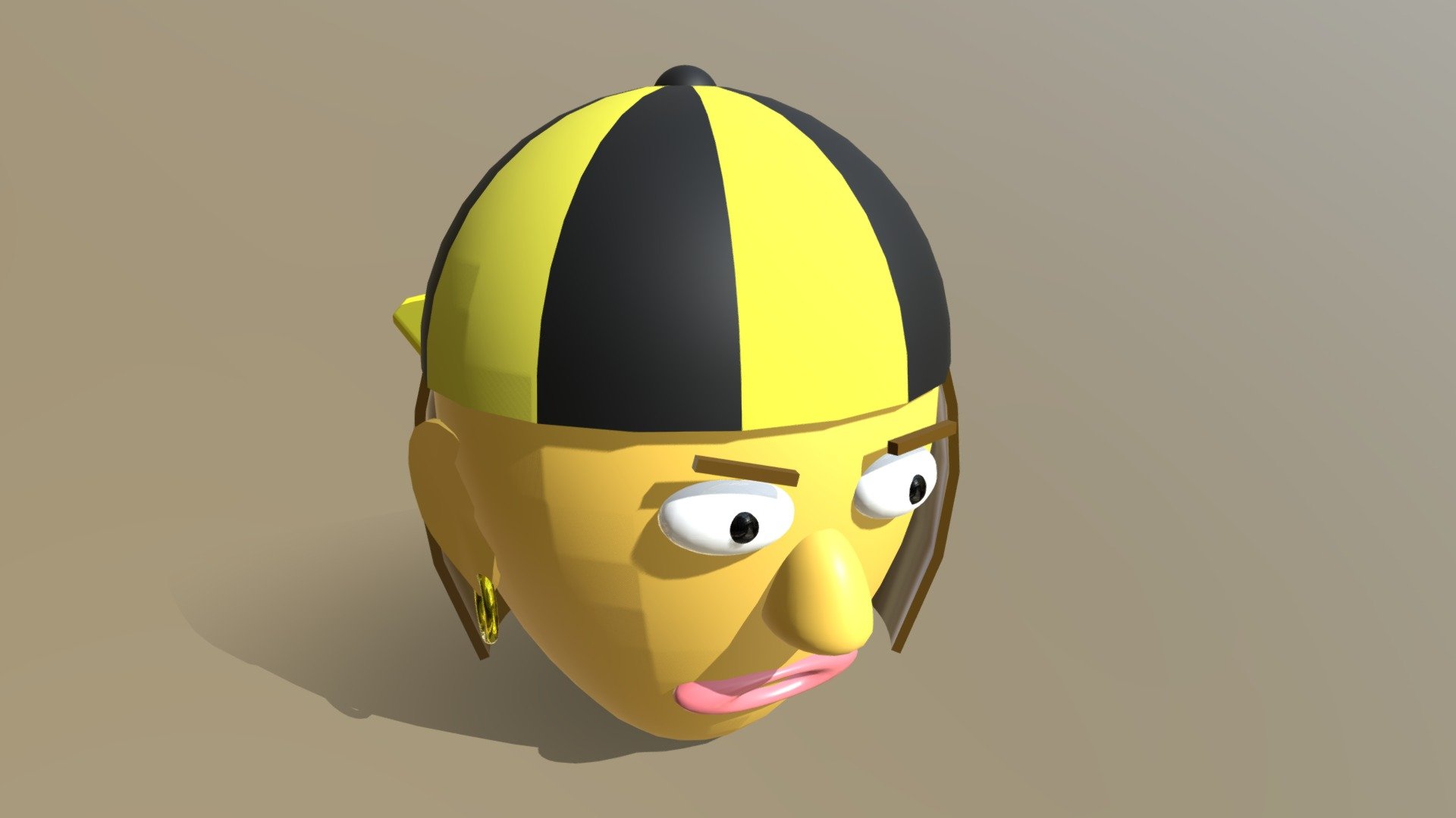 Cartoon Head - Download Free 3D model by jbeebe3 [27645ea] - Sketchfab