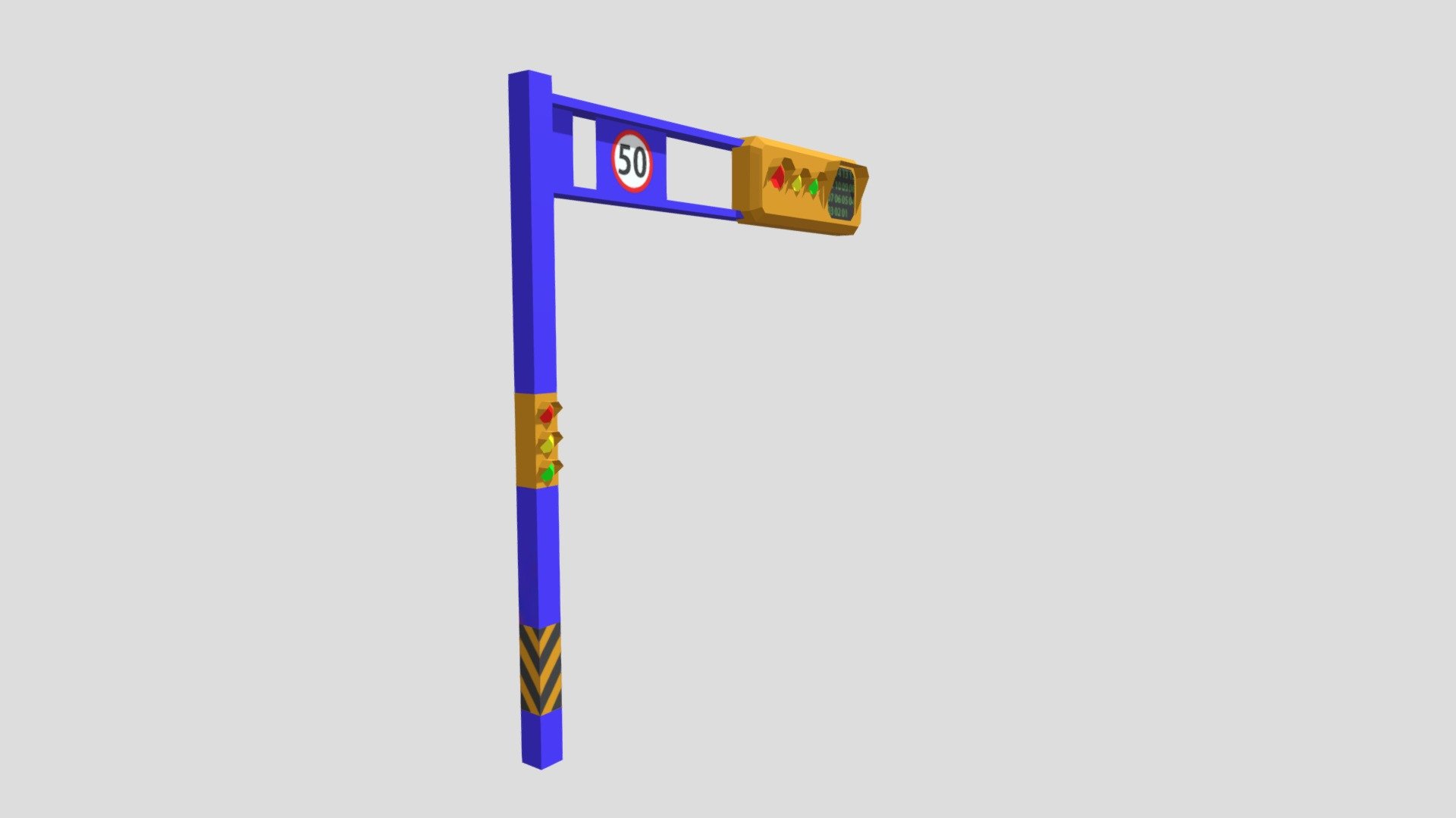 Semáforo - Download Free 3D model by Josdafrog (@brunonortlieb ...