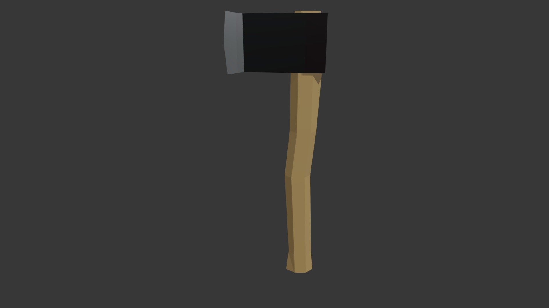 Low-Poly Axe - Download Free 3D model by TepidGames [2765bee] - Sketchfab