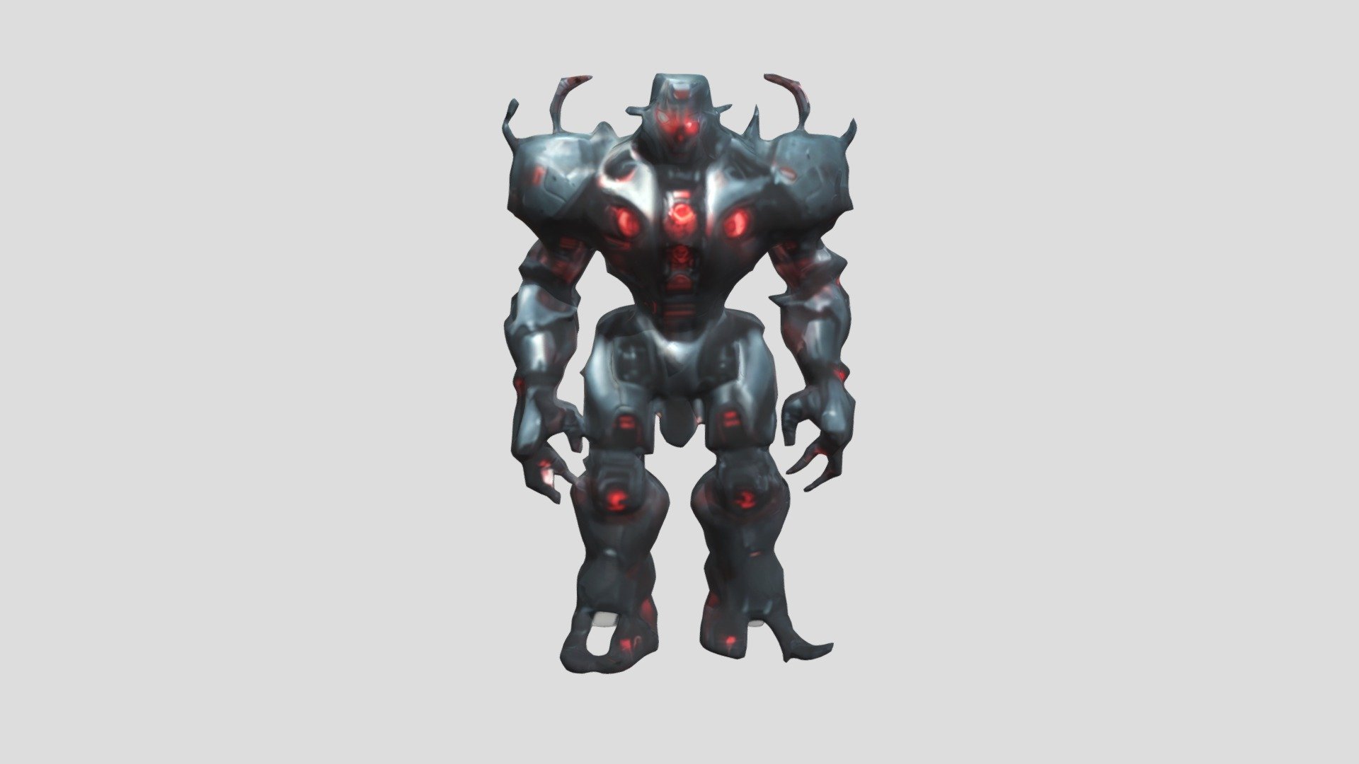 Evil Robot (copyright claimed ) - 3D model by Hikhio90 (@poojarw0905 ...