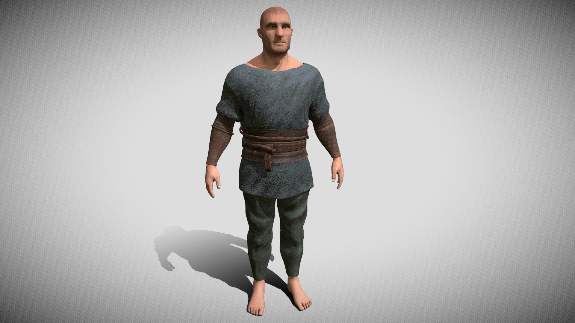 Peasant - Playable Character - 3D model by Pavlov DR (@pavlovdr ...