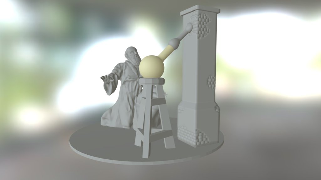 The Alchemist - 3D model by kyledfhorseman [2767050] - Sketchfab