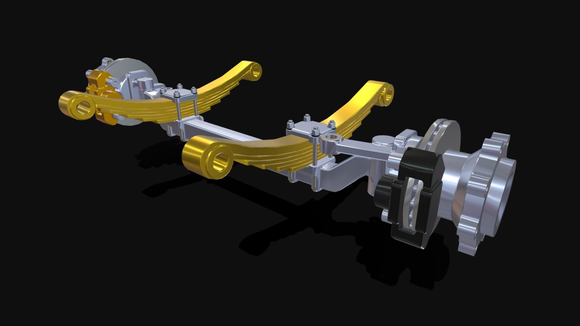 Front Axle Truck esboço - Download Free 3D model by LM3D (@lm9241221 ...