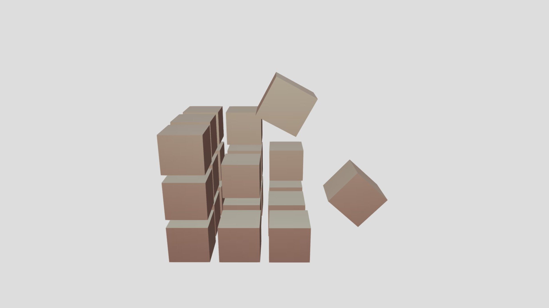 3D 3x3 Cube - 3D model by dcpisith [27693c5] - Sketchfab