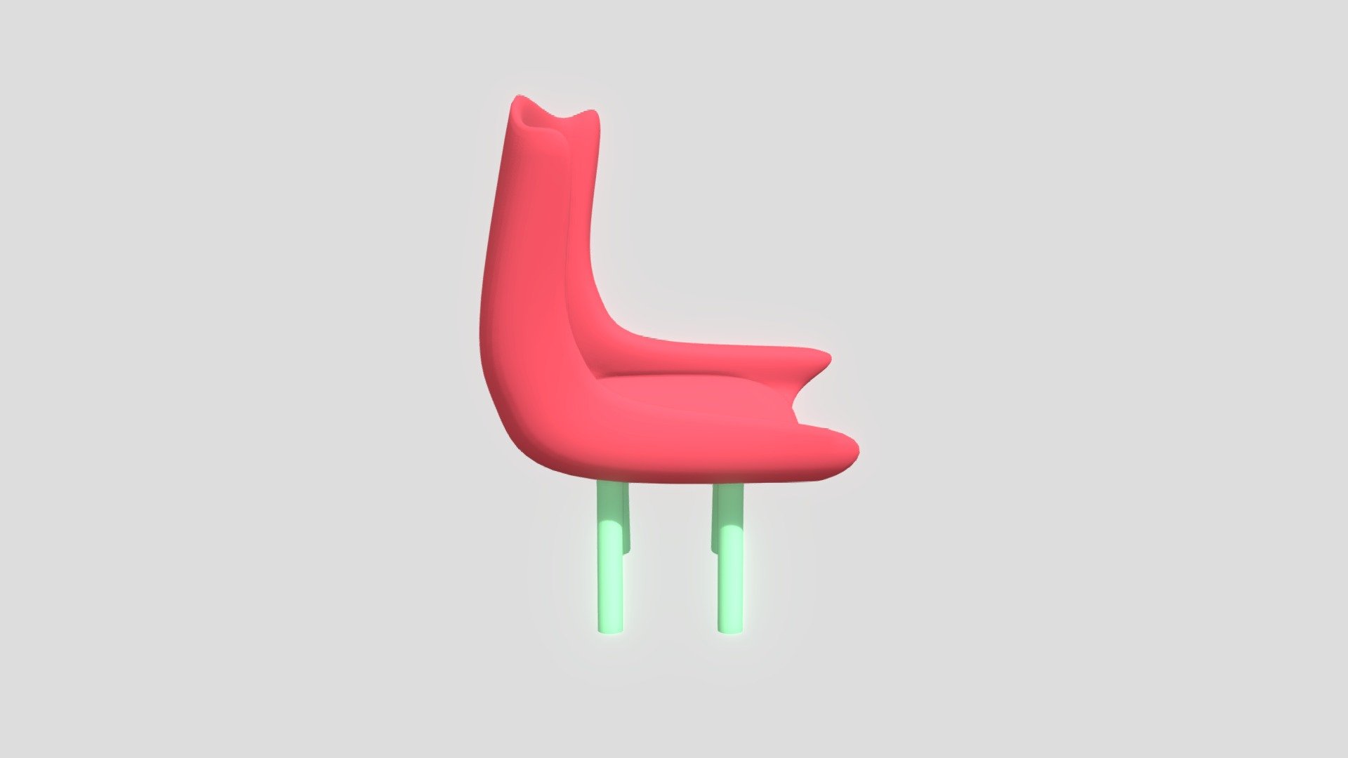 stoel - 3D model by PipKavelaars [276b3e8] - Sketchfab