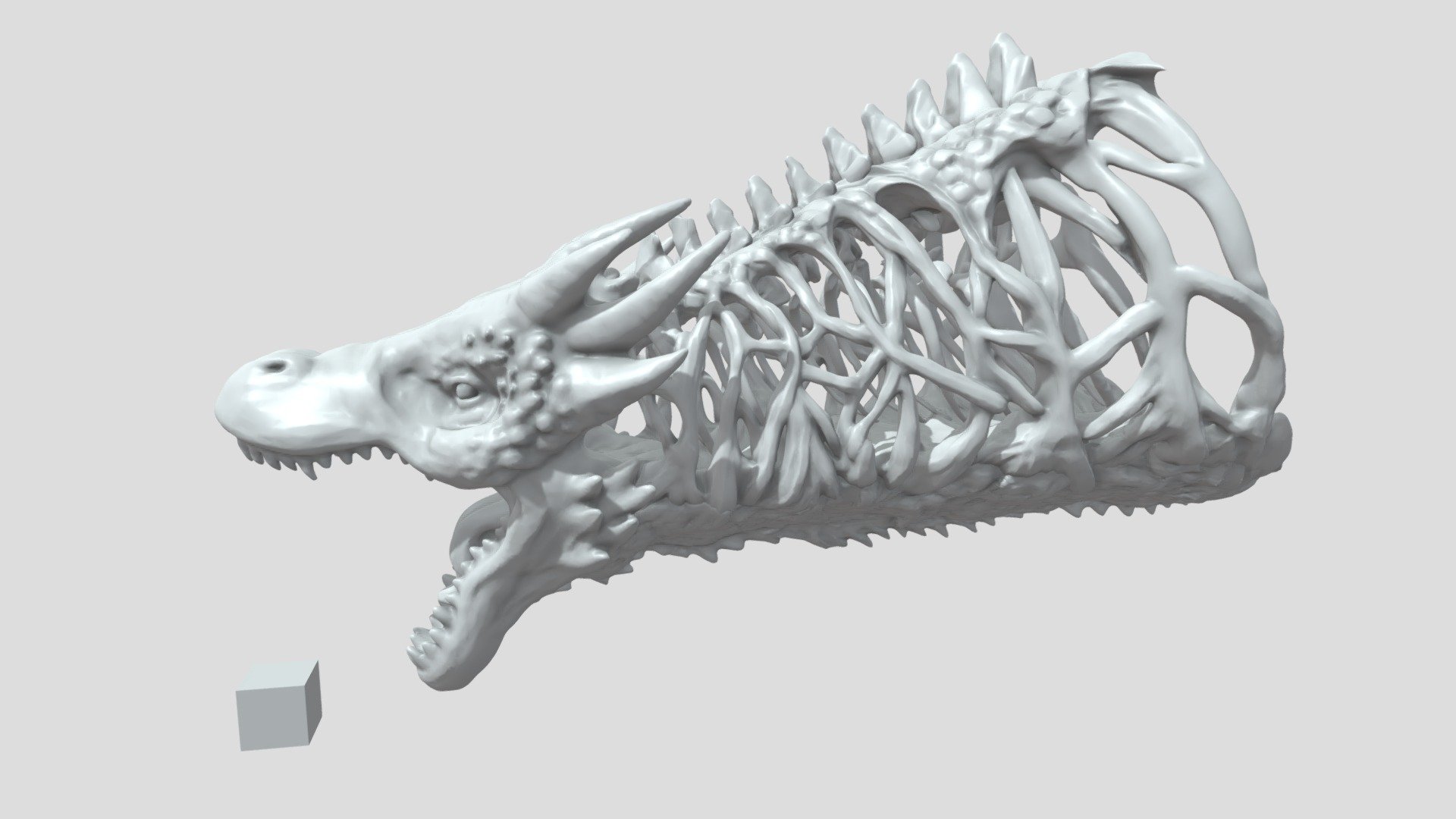 Undead Dragon _ 031-export - 3D model by dbyeajee [276ca89] - Sketchfab