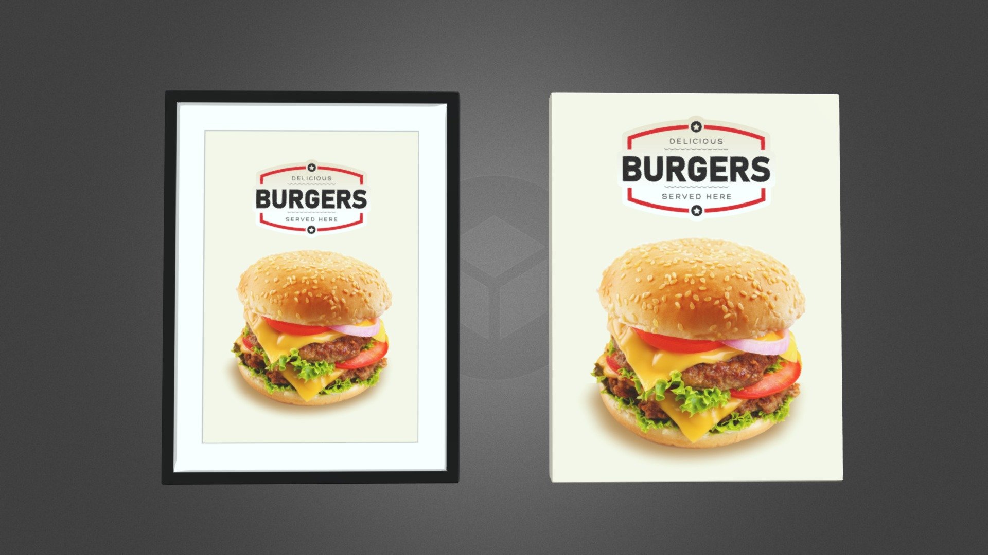 POSTOBOY 18x24 Hearty Cheeseburger - Download Free 3D model by POSTOBOY ...