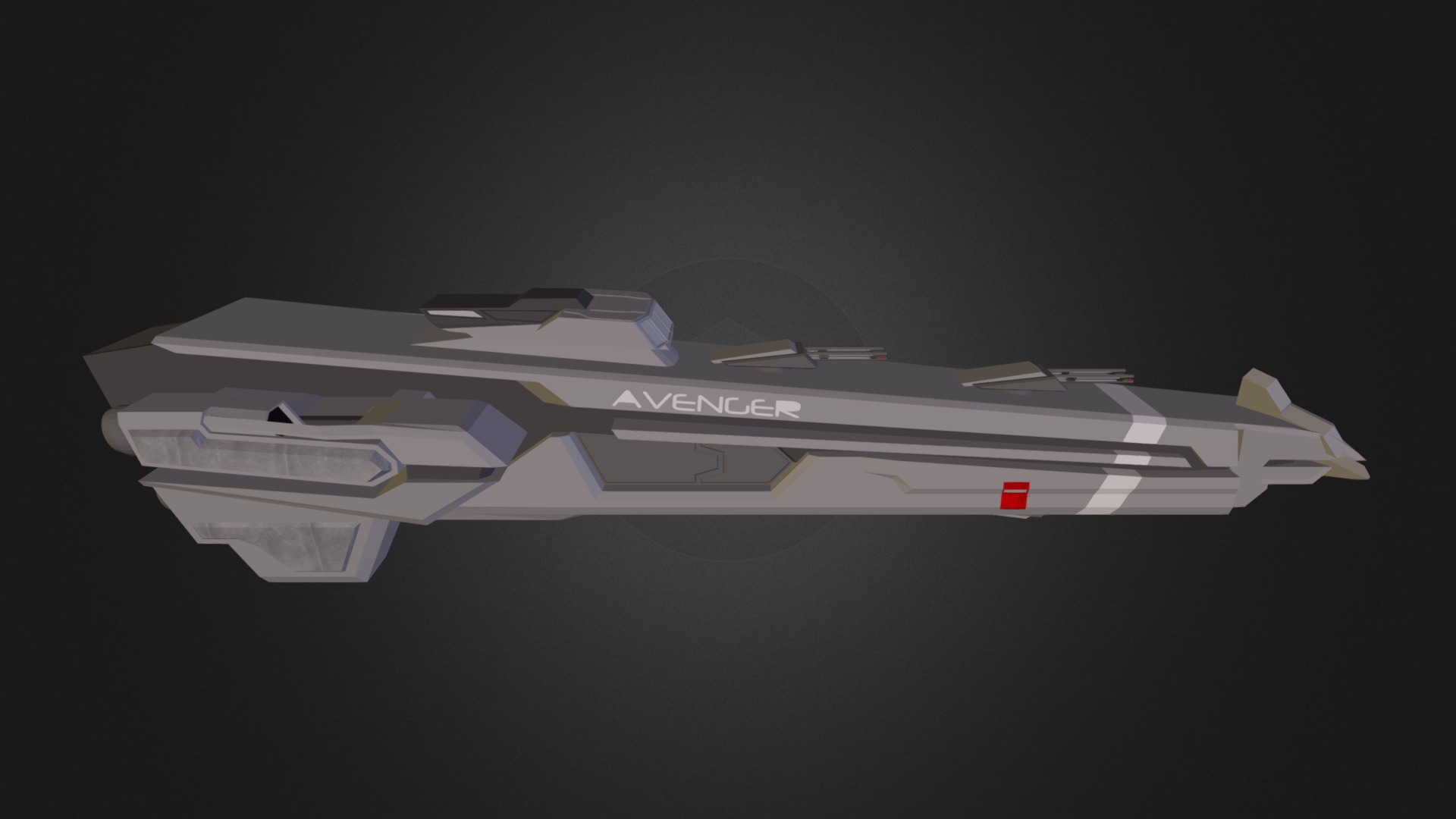 Avenger Startline Battleship - 3D model by 3DCloud.company (@3dcloud ...