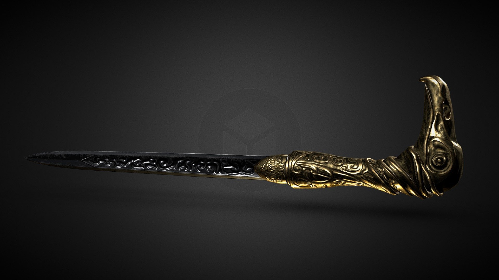 Crane Sword - Download Free 3D model by Praveen (@praveen889zealous ...