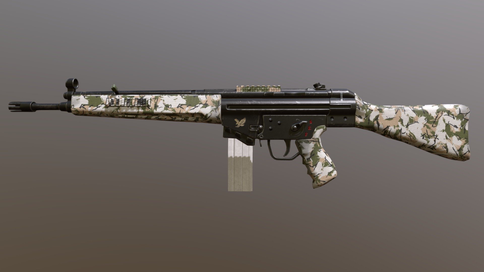 Heckler & Koch G3 polar - Buy Royalty Free 3D model by Thomas Binder ...