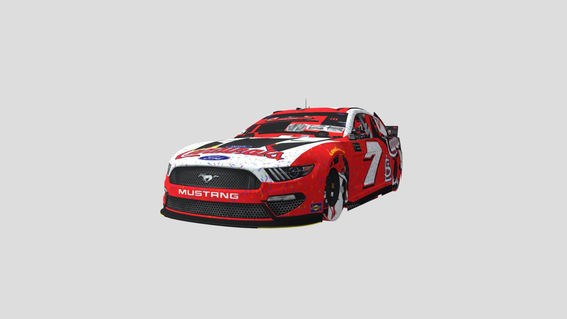 Player Ford Mustang - Download Free 3D model by Sxi.Sai [276dedf ...