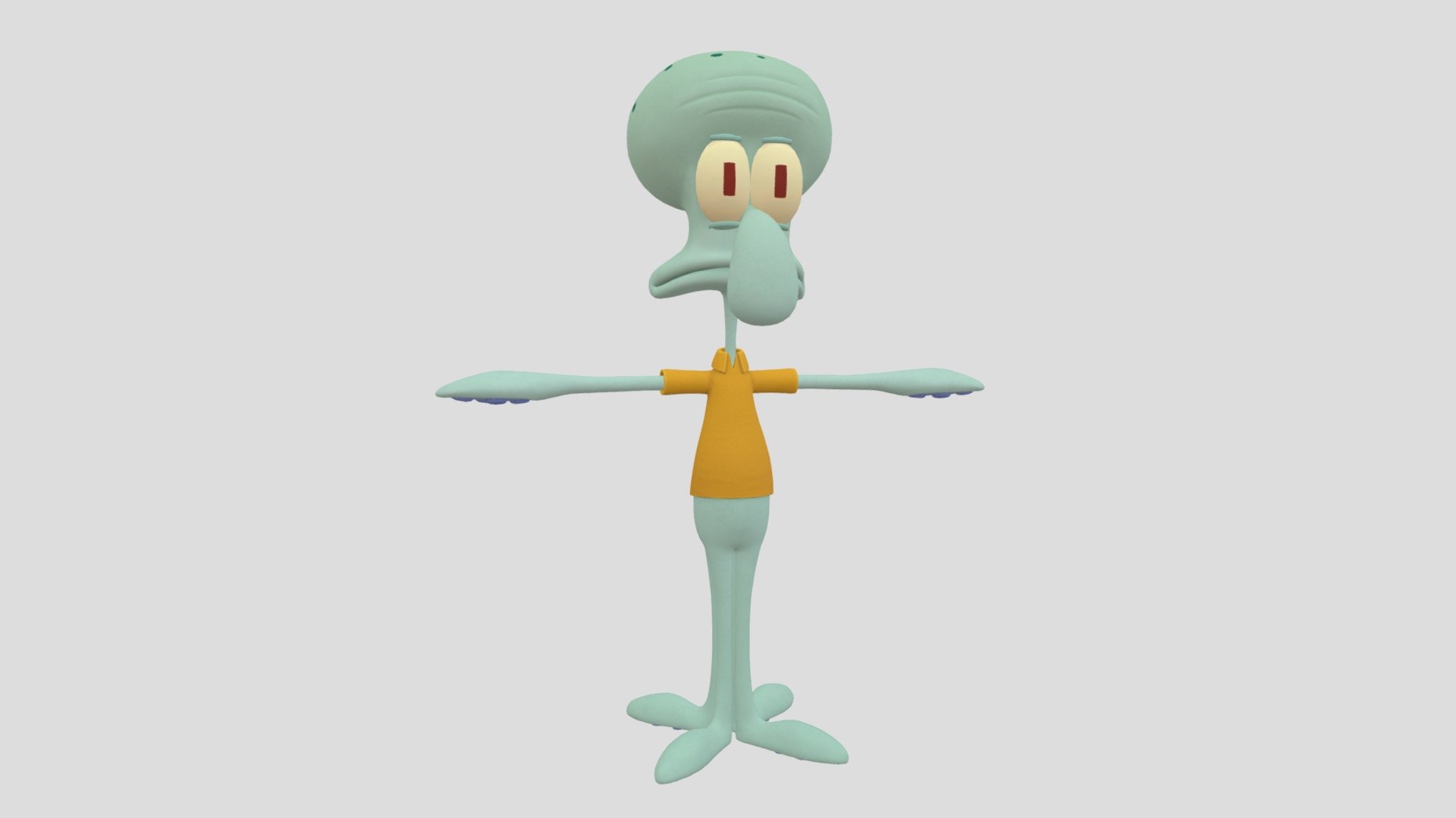 BFBBR - Squidward Tentacles - Download Free 3D model by SMF Features ...
