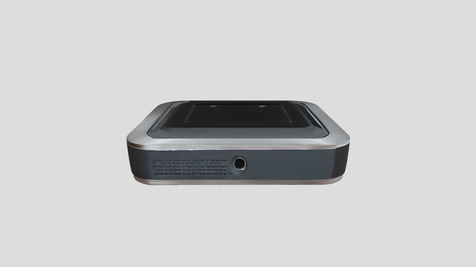 Modern square electronic device with display - 3D model by ...