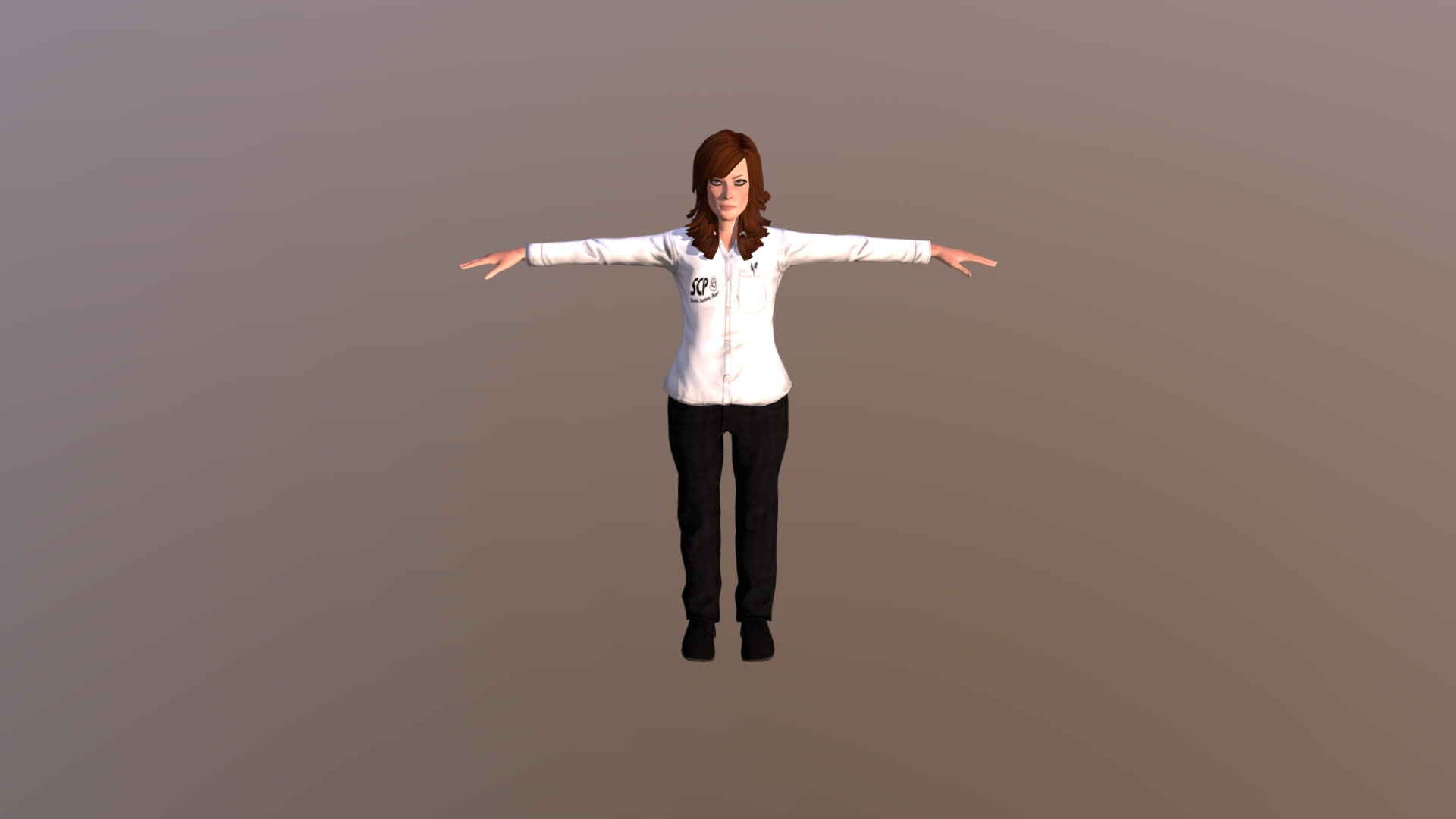 SCP Scientist Female 2 - Download Free 3D model by Maxime66410 [276e685 ...